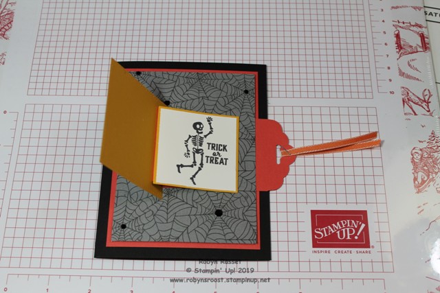 Pull Tab Flip Flap Technique Halloween Card – Stamping@Robyn's Roost