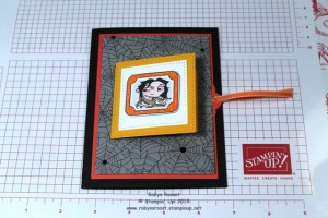 Pull Tab Flip Flap Technique Halloween Card – Stamping@Robyn's Roost