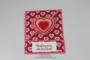 Diagonal Tuck Technique Valentine – Stamping@Robyn's Roost