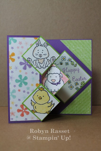 Fold Back Pop Up Easter Card – Stamping@Robyn's Roost