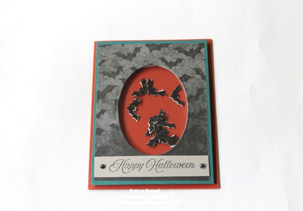 Just Batty Halloween Shaker Card – Stamping@Robyn's Roost
