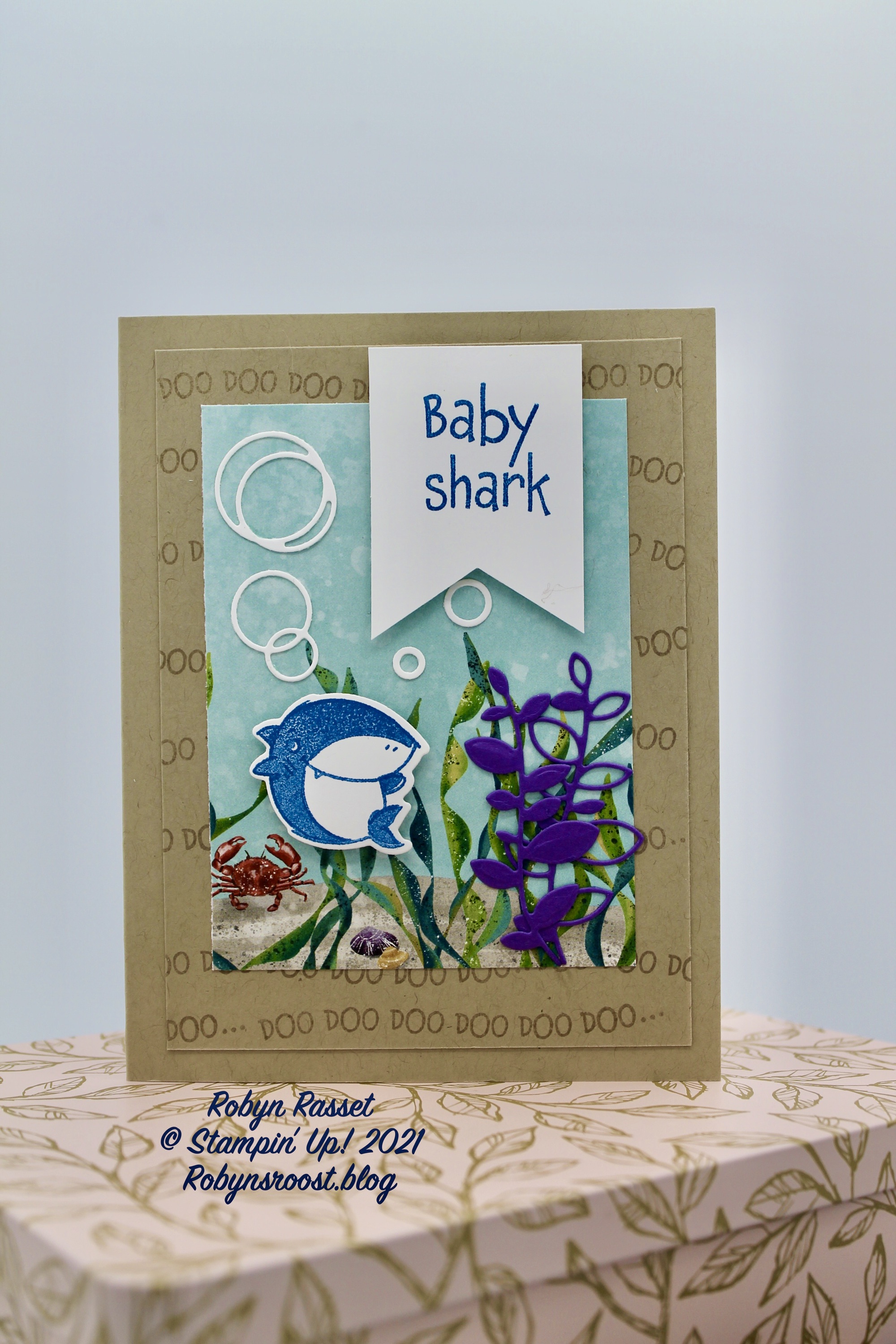 Baby Shark CASE the Catalog – Stamping@Robyn's Roost