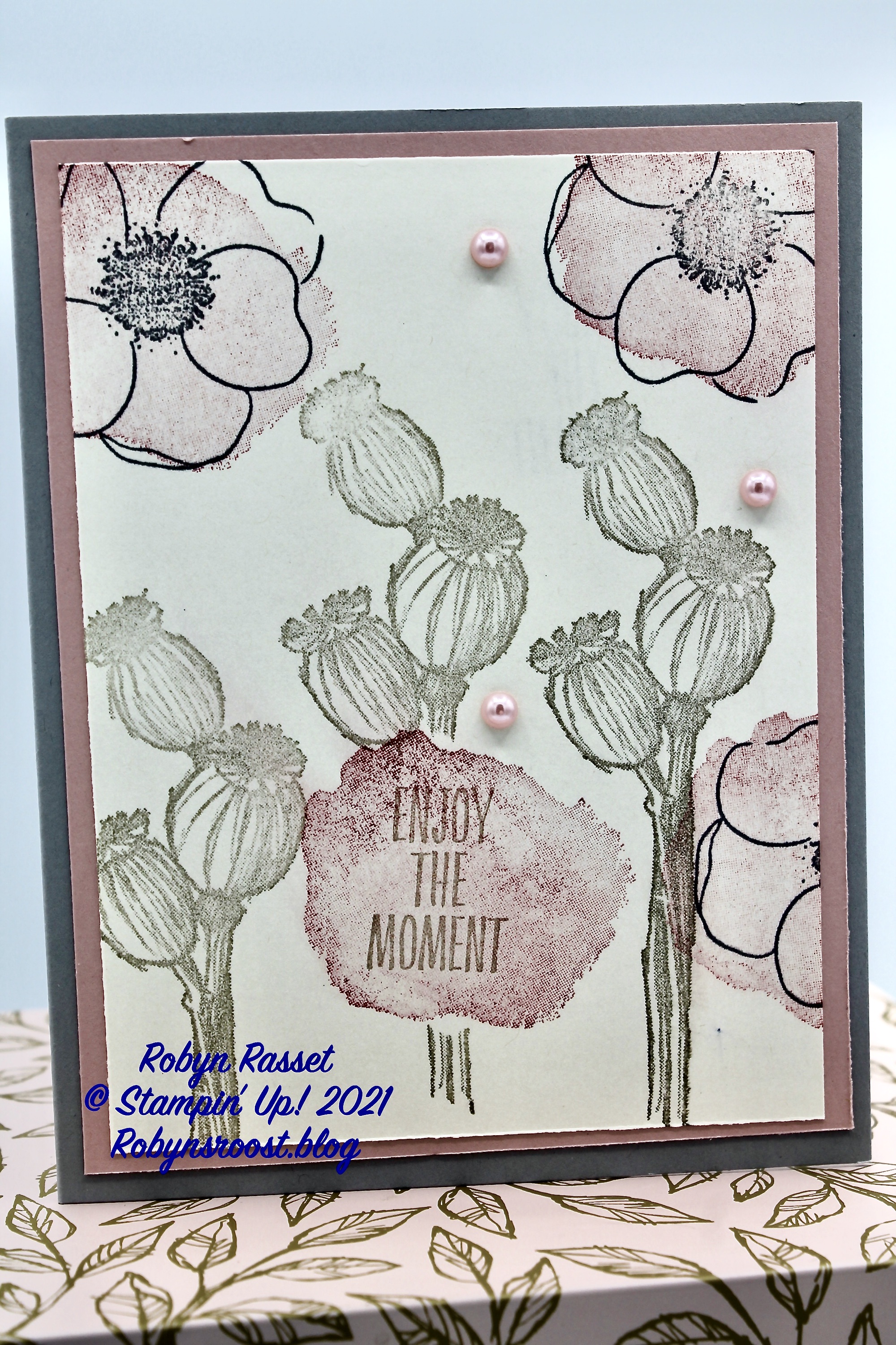 Poppy Seasons – Stamping@Robyn's Roost