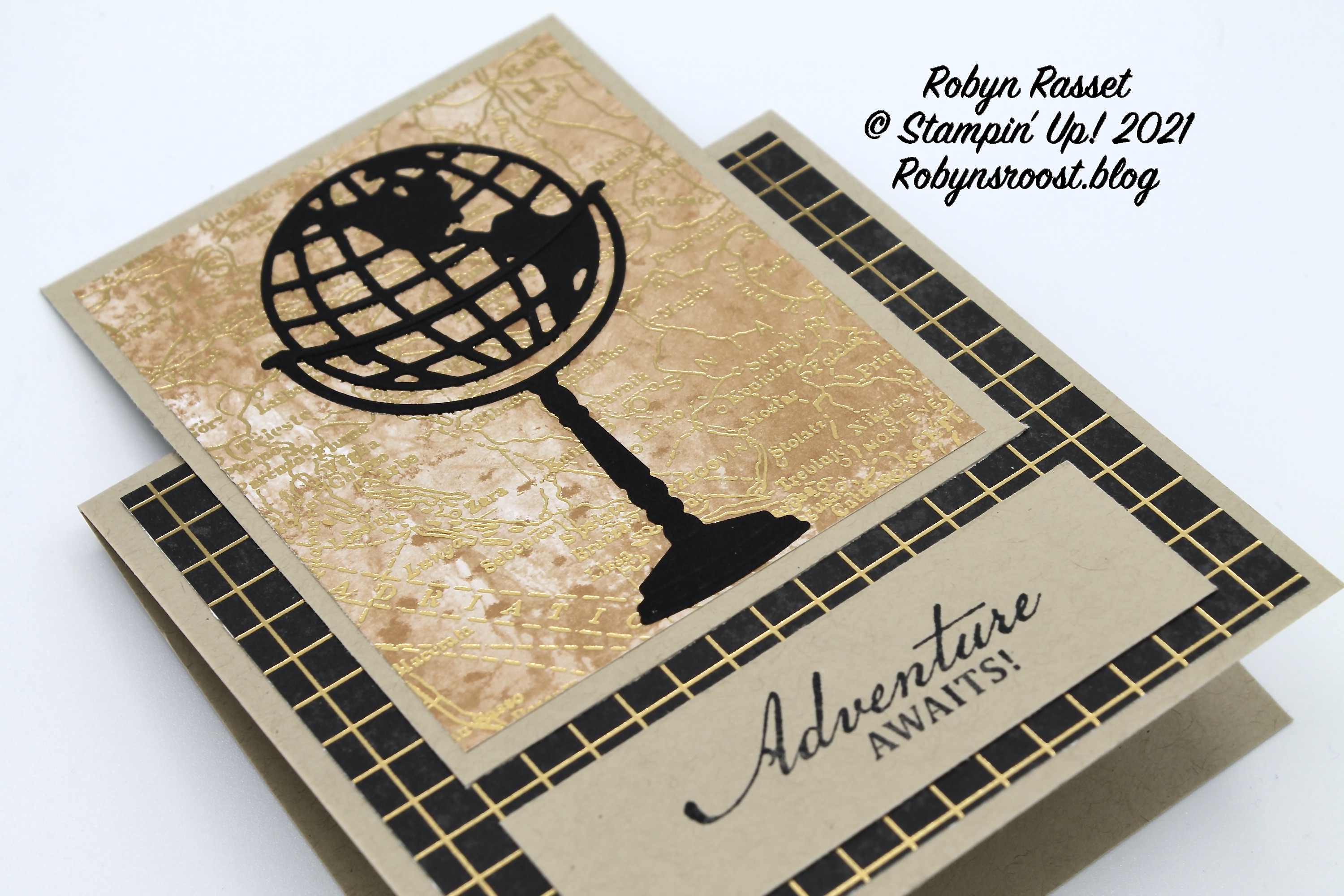 Masculine Graduation Card – Stamping@Robyn's Roost