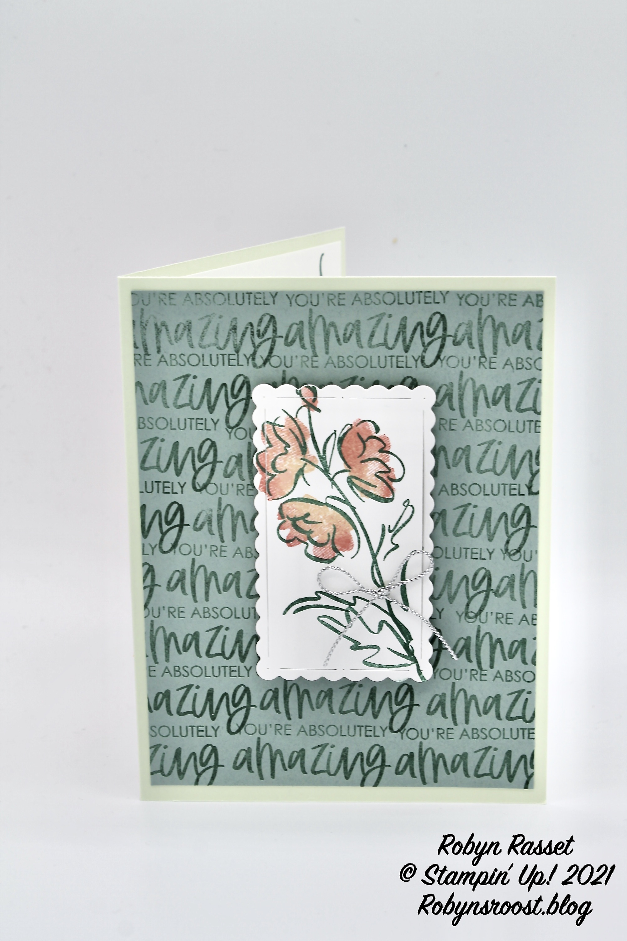 You’re Absolutely Amazing! – Stamping@Robyn's Roost