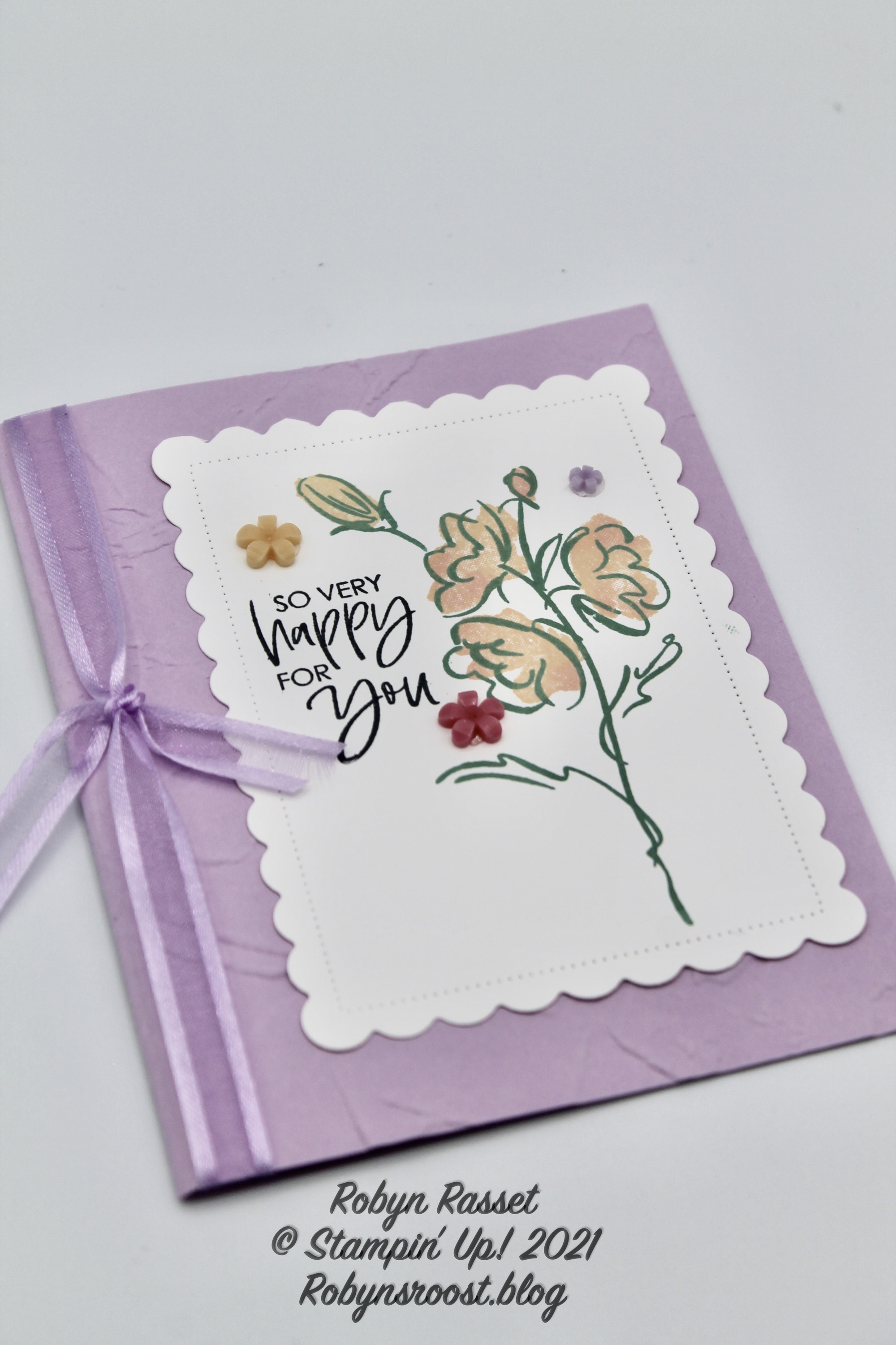 Flower Flourish Embellishments – Stamping@Robyn's Roost