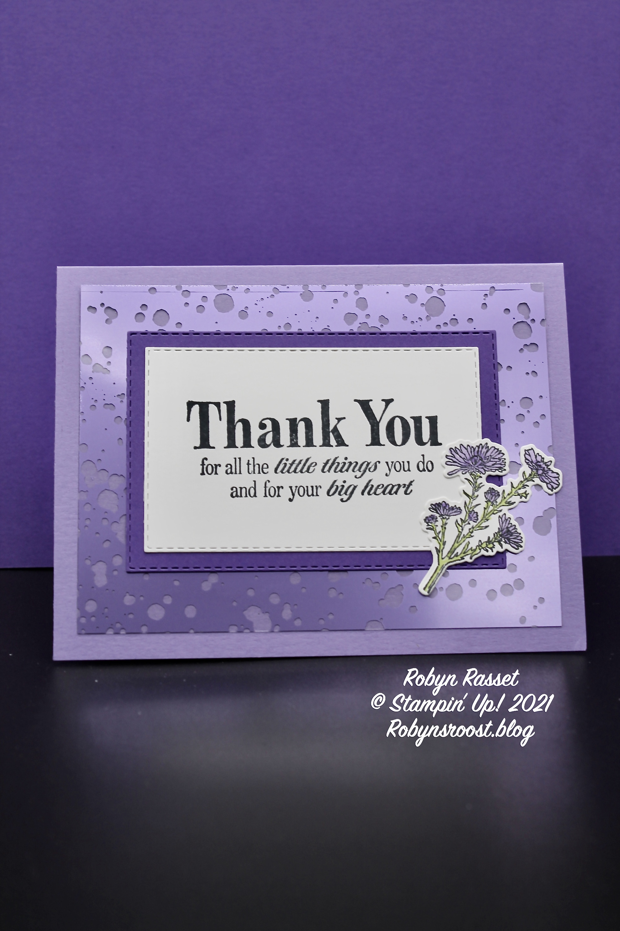 Sunny Sentiments Thank You – Stamping@Robyn's Roost