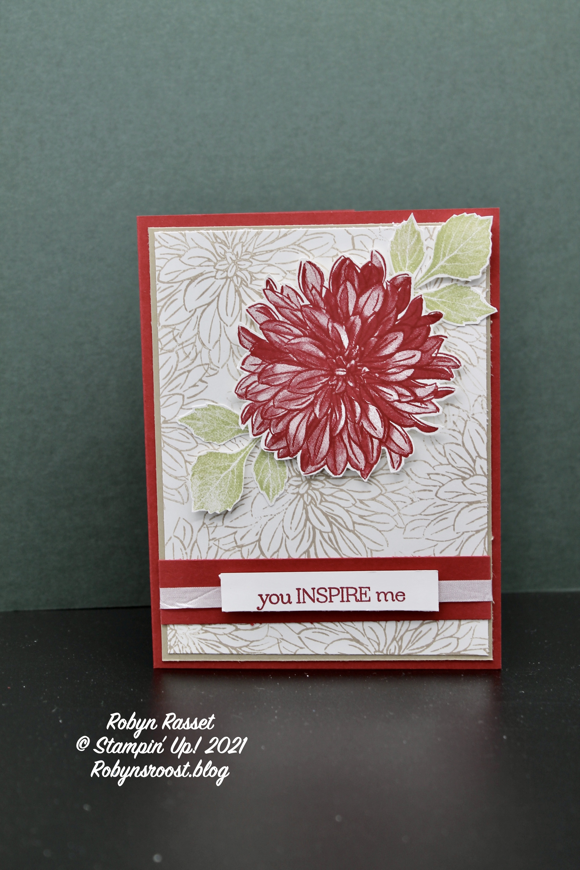 Delicate Dahlia Sale-a-bration Stamp Set – Stamping@Robyn's Roost