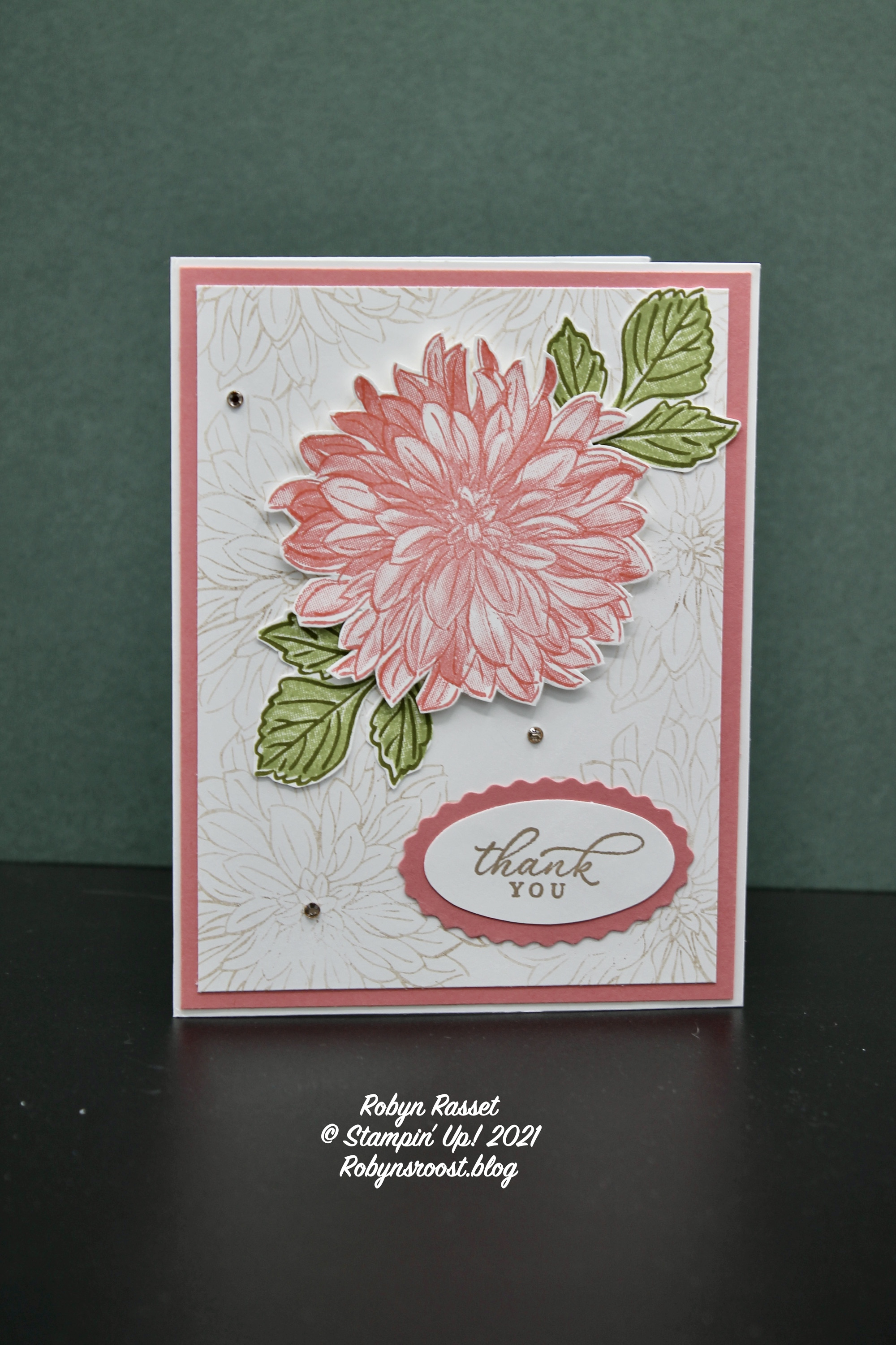 Delicate Dahlia Sale-a-bration Stamp Set – Stamping@Robyn's Roost
