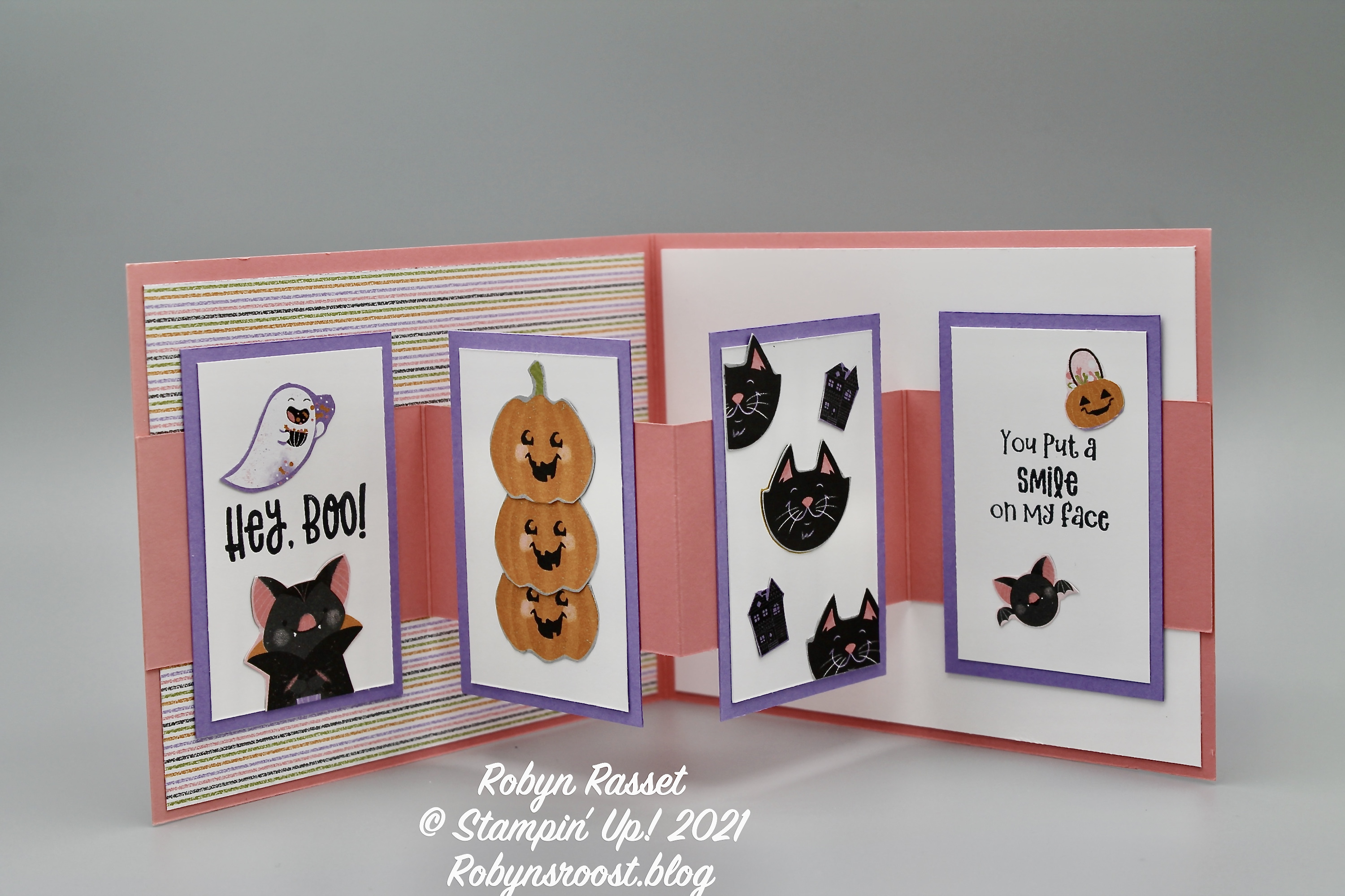 Cutest Halloween W Fold Pop Out – Stamping@Robyn's Roost