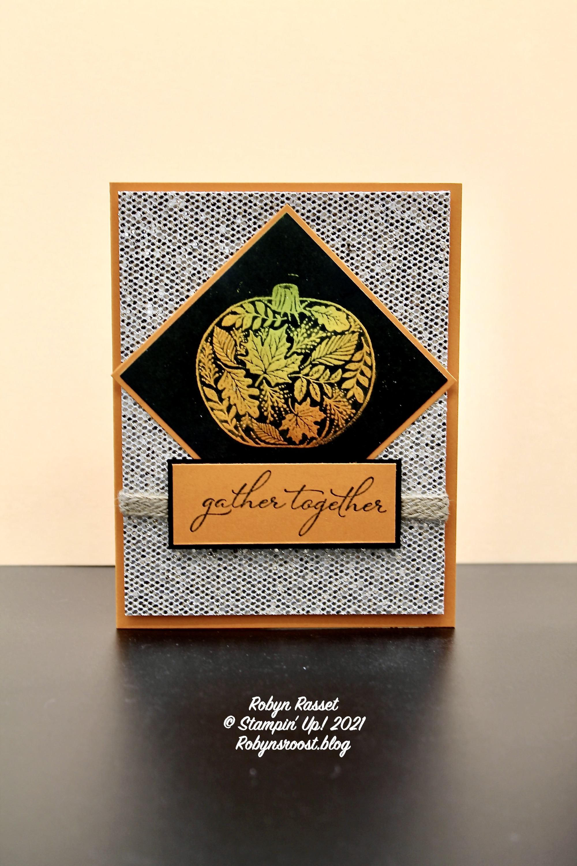 Thanksgiving Card – Stamping@Robyn's Roost