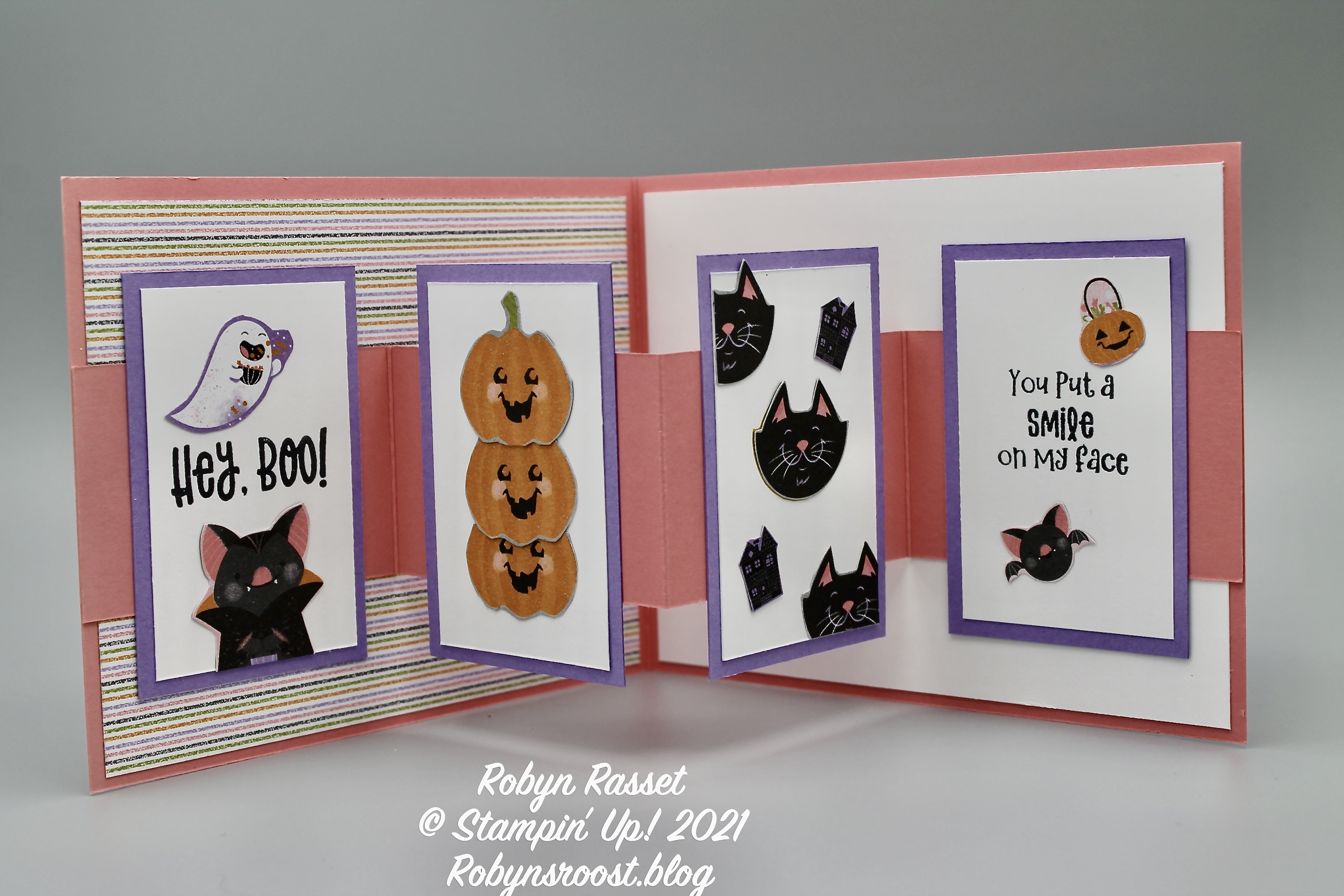 Cutest Halloween W Fold Pop Out – Stamping@Robyn's Roost