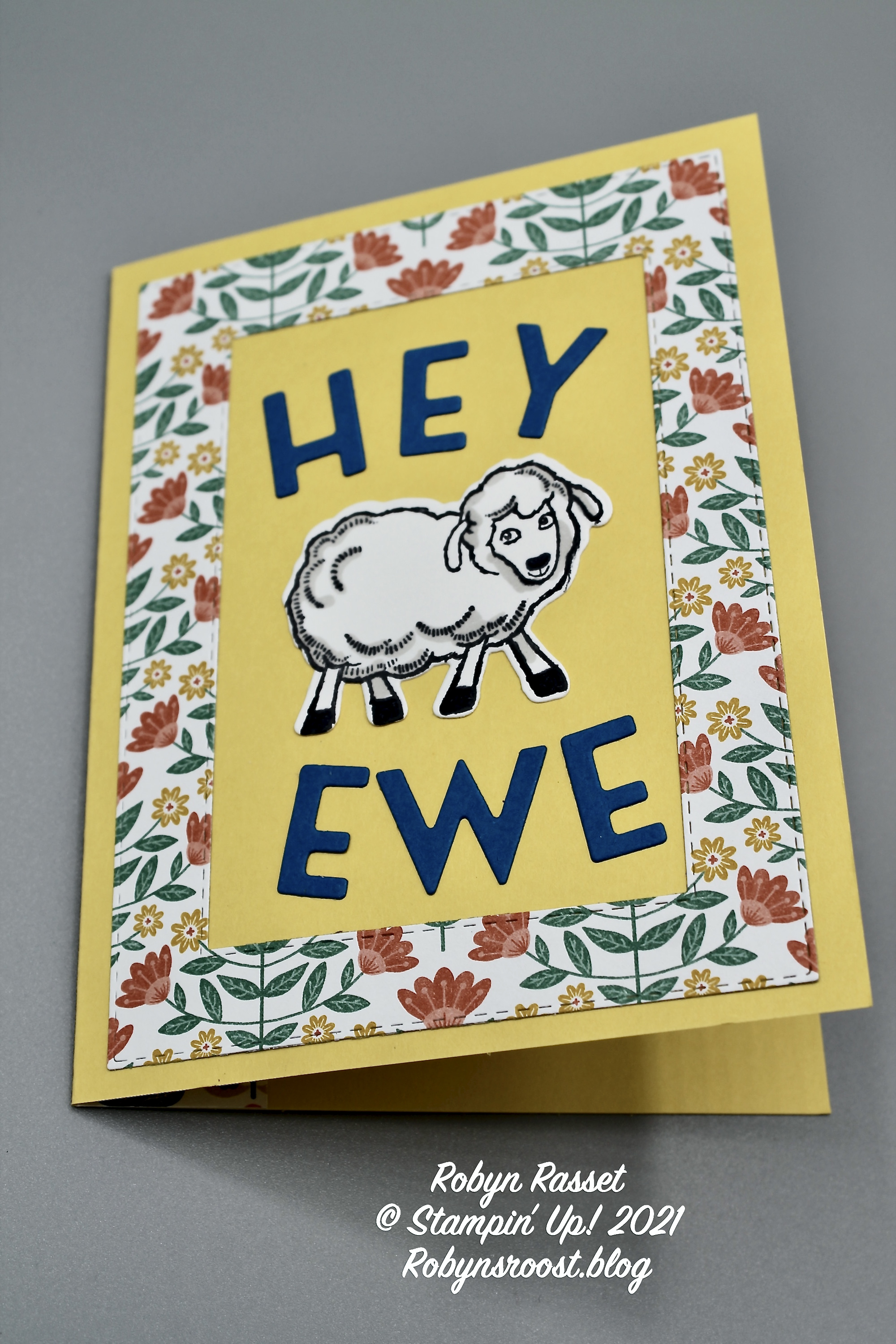Hey, Ewe! – Stamping@Robyn's Roost
