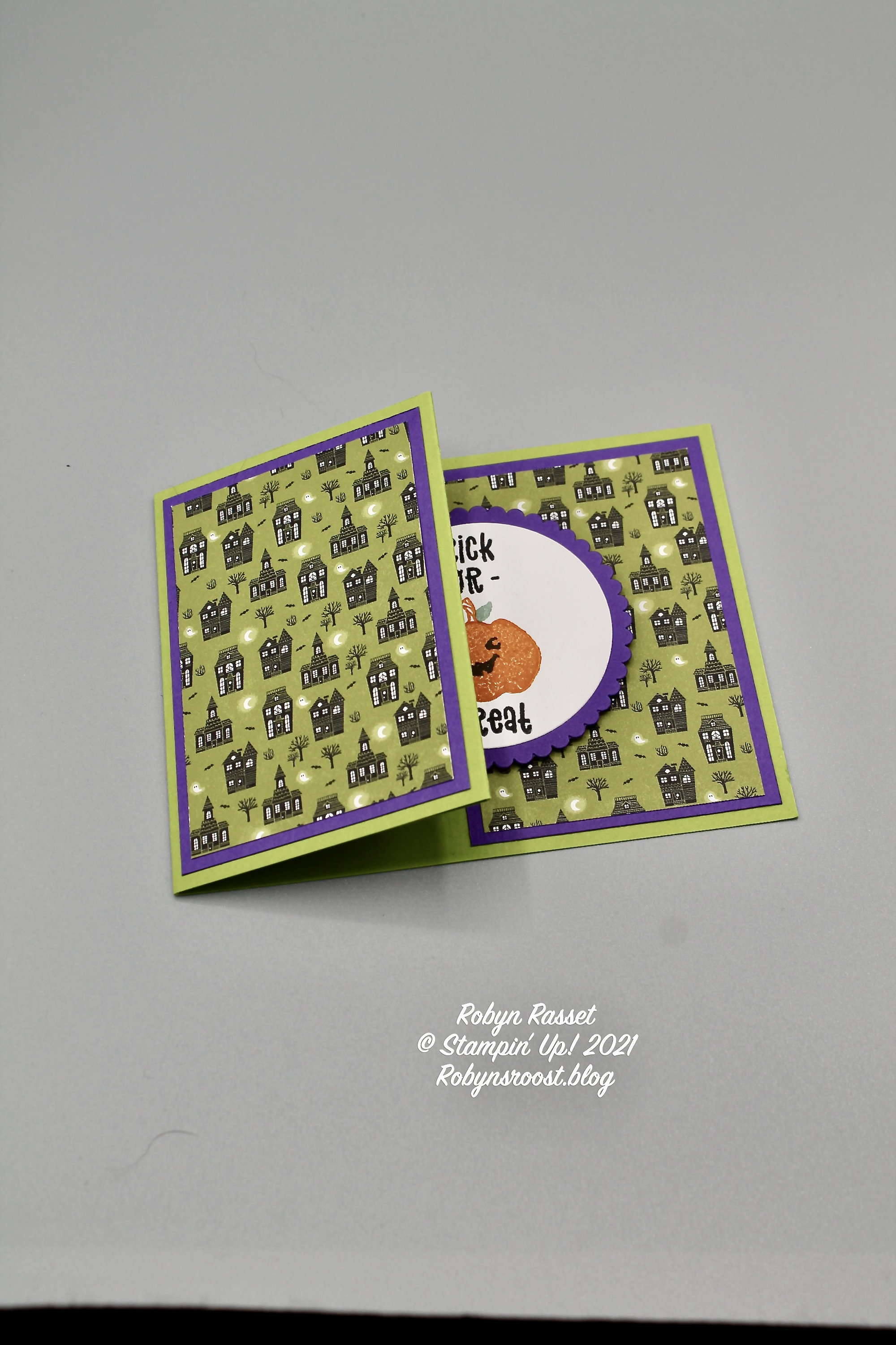 Cutest Halloween Gift Card Holder – Stamping@Robyn's Roost