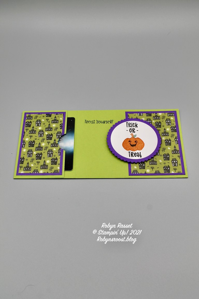 Cutest Halloween Gift Card Holder – Stamping@Robyn's Roost