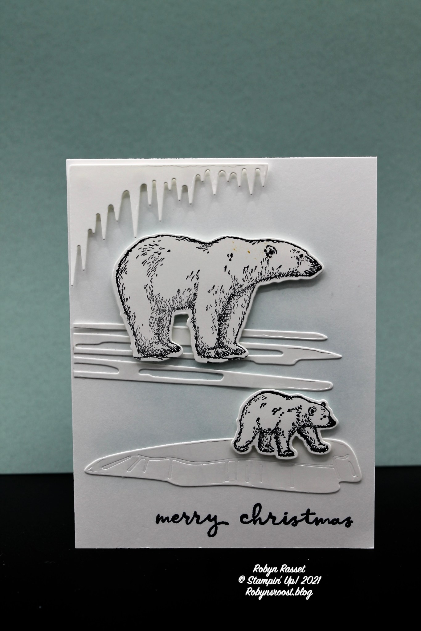 Polar Bear Christmas – Stamping@Robyn's Roost