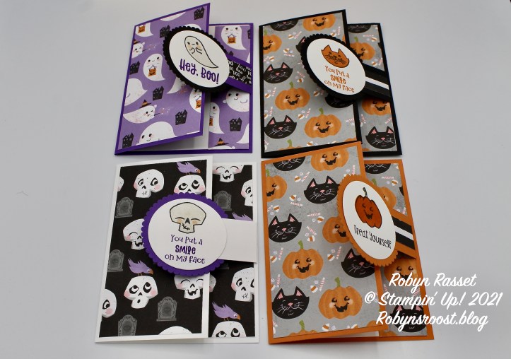 Cutest Halloween Fun Fold – Stamping@Robyn's Roost