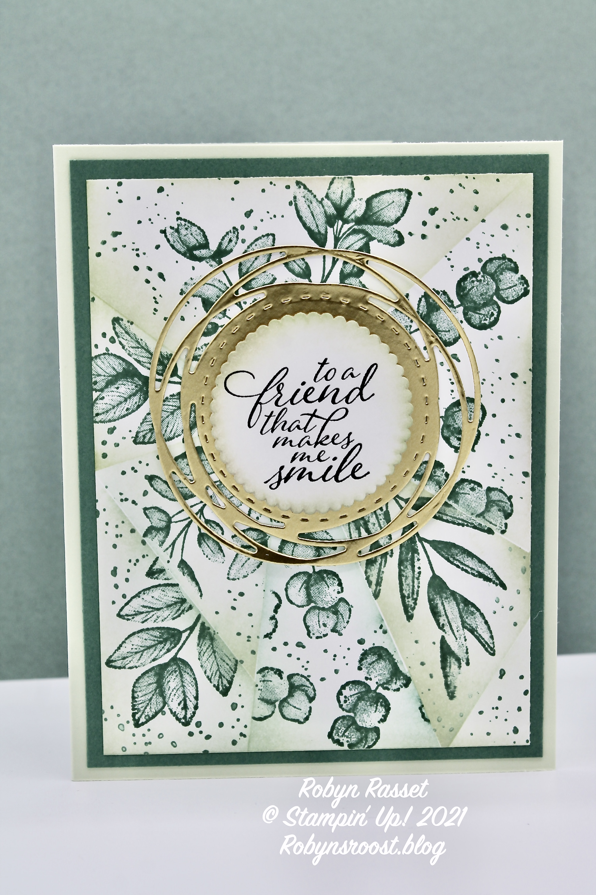 Forever Fern Retiform Technique Card – Stamping@Robyn's Roost