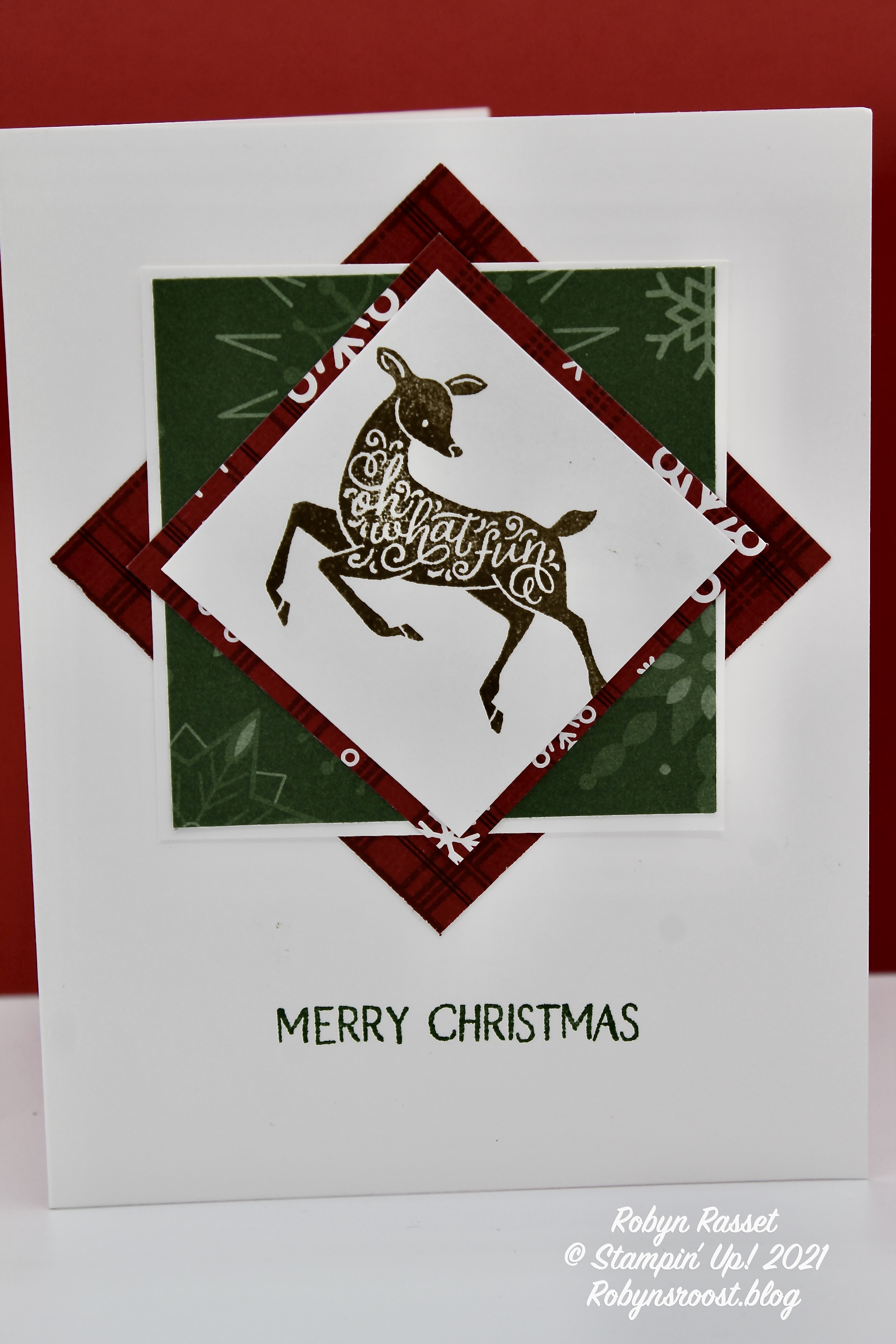 Cute & Quick Card Layout – Stamping@Robyn's Roost