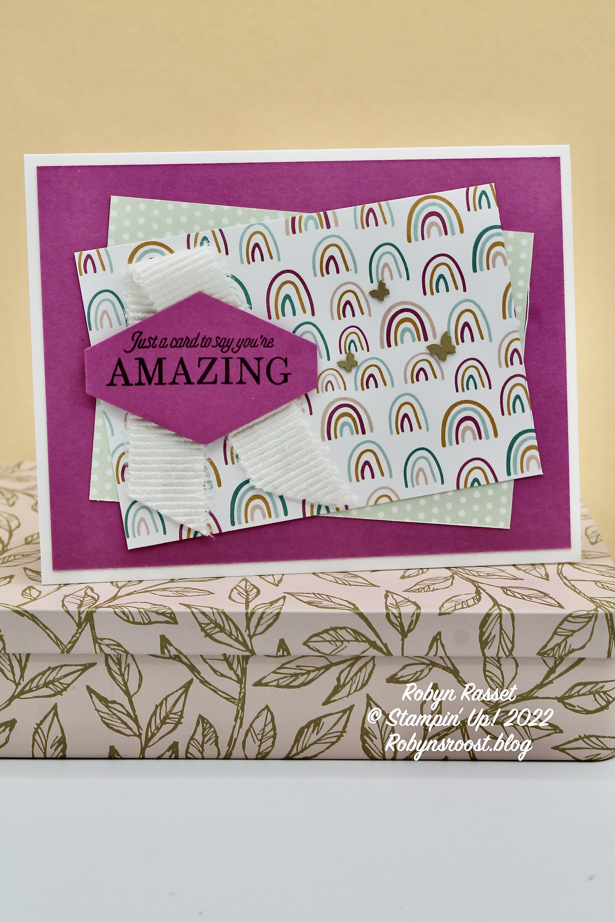 Sunshine & Rainbows – Stamping@Robyn's Roost