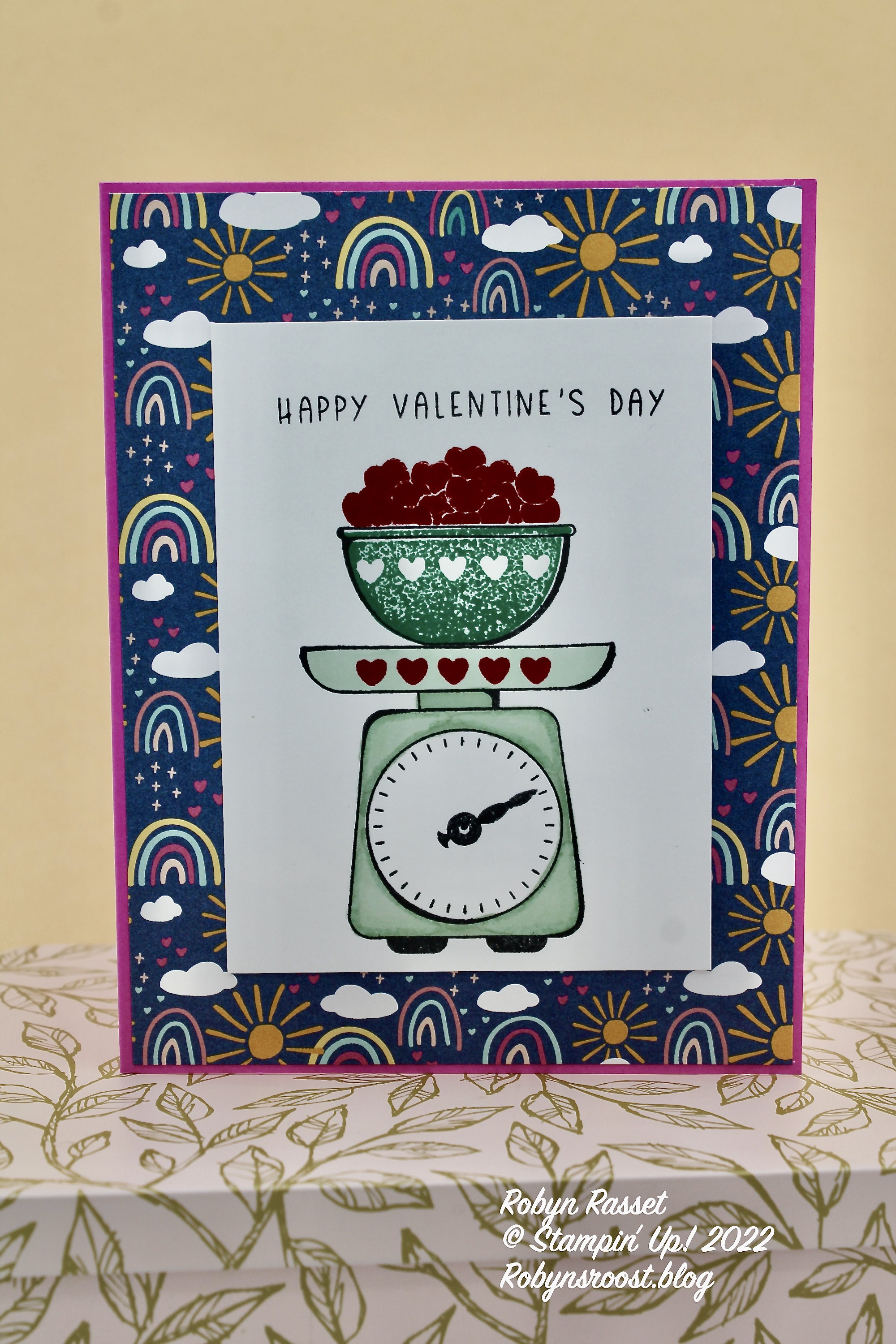 Measure of Love Valentine – Stamping@Robyn's Roost
