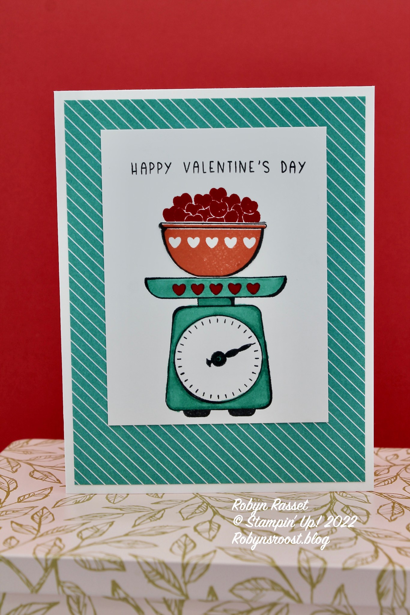 Measure of Love Valentine – Stamping@Robyn's Roost