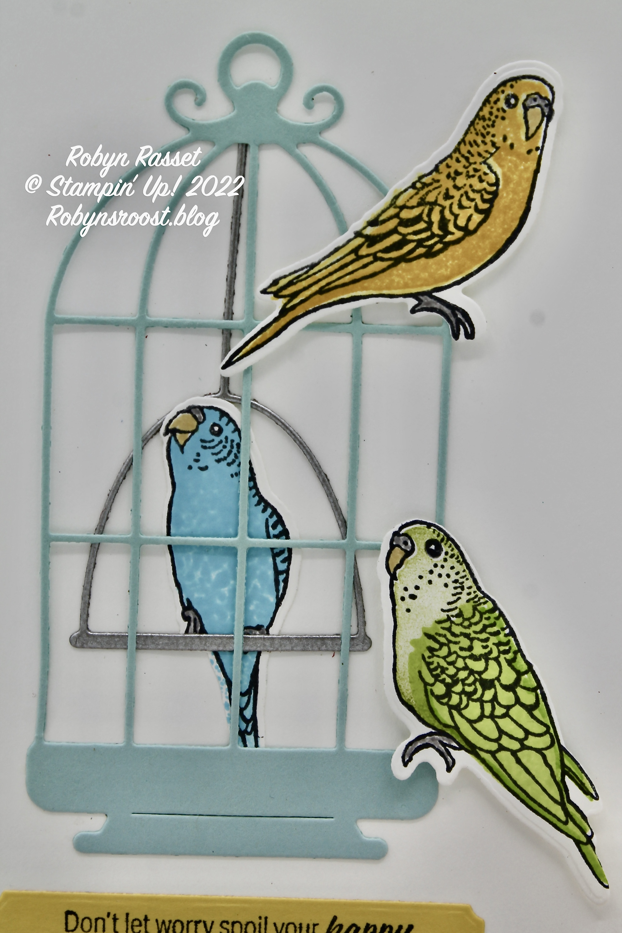 Pretty Birds – Stamping@Robyn's Roost