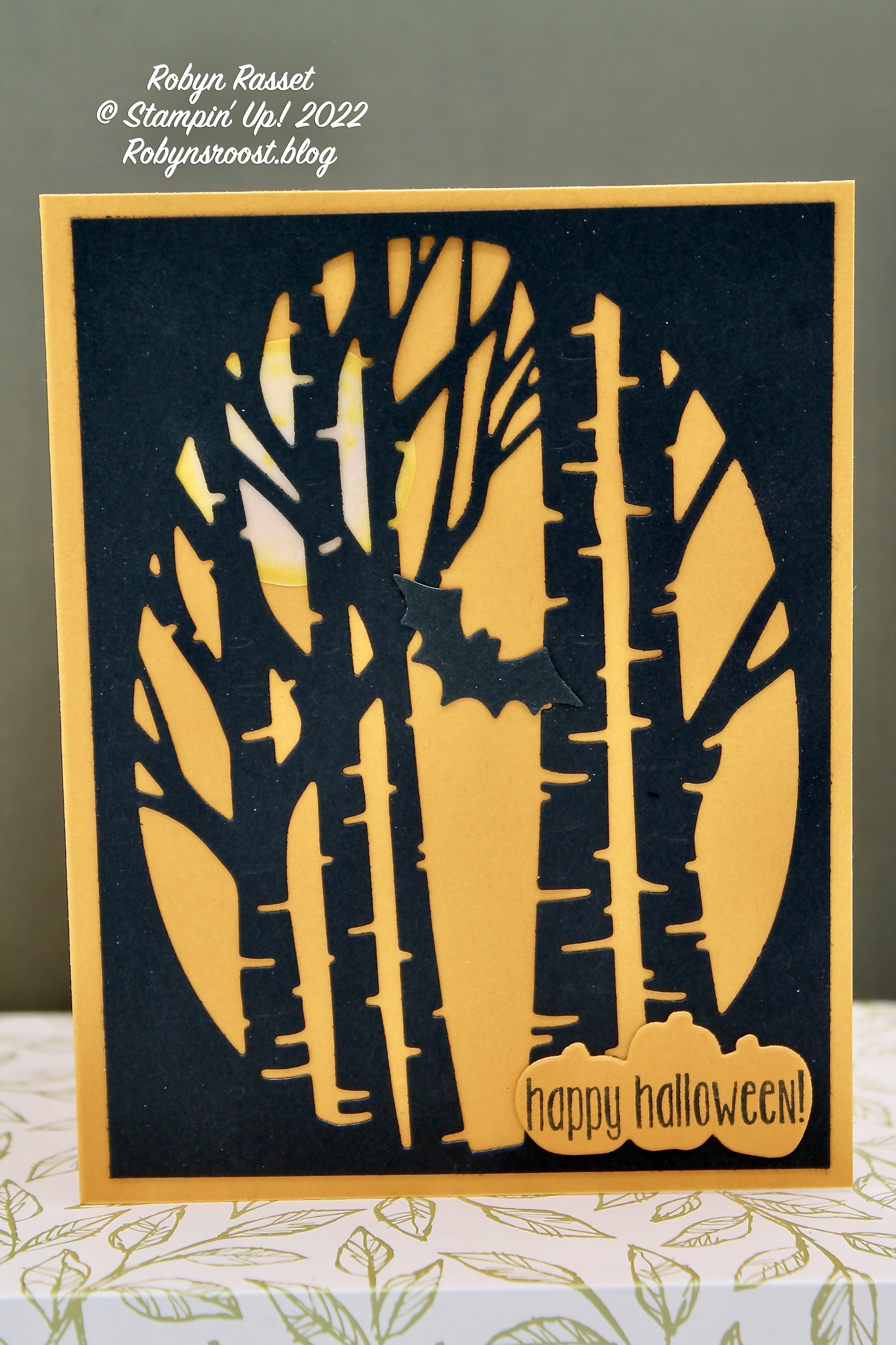 Aspen Tree Spooky Halloween – Stamping@Robyn's Roost