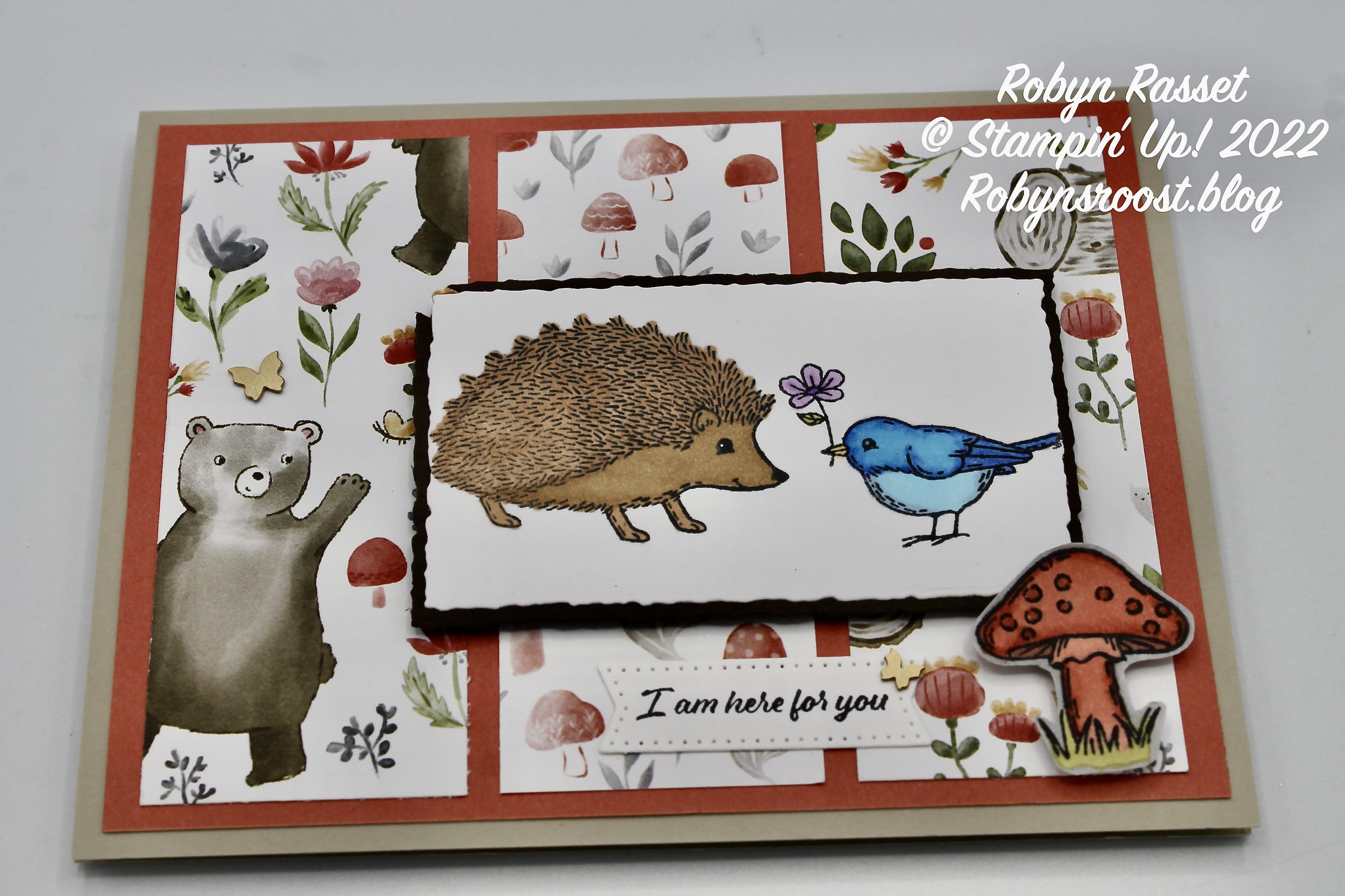 Happy Forest Friends – Stamping@Robyn's Roost