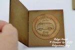 Faux Leather Mini Book Card – Stamping@Robyn's Roost