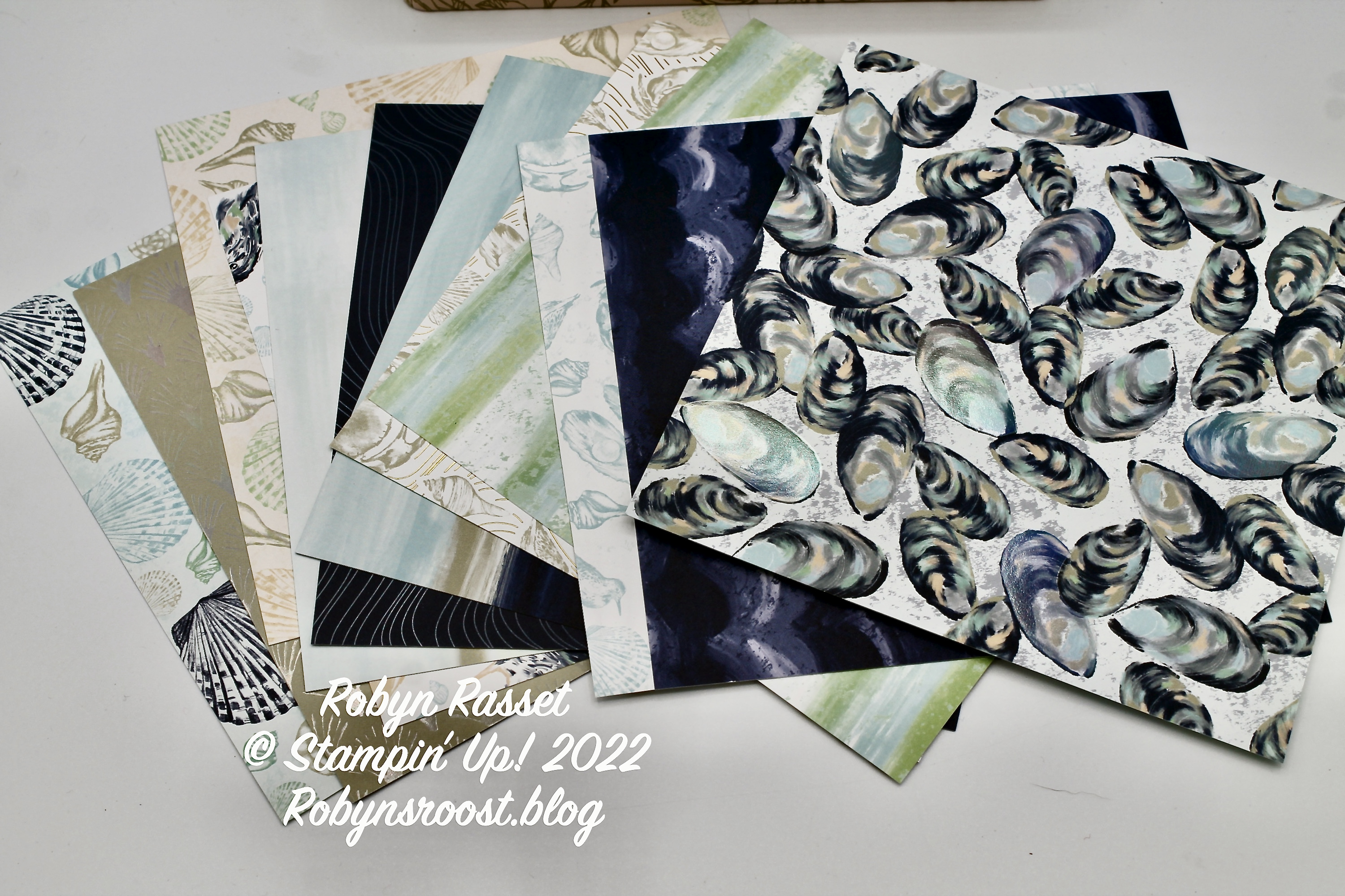 Seaside Bay – Stamping@Robyn's Roost
