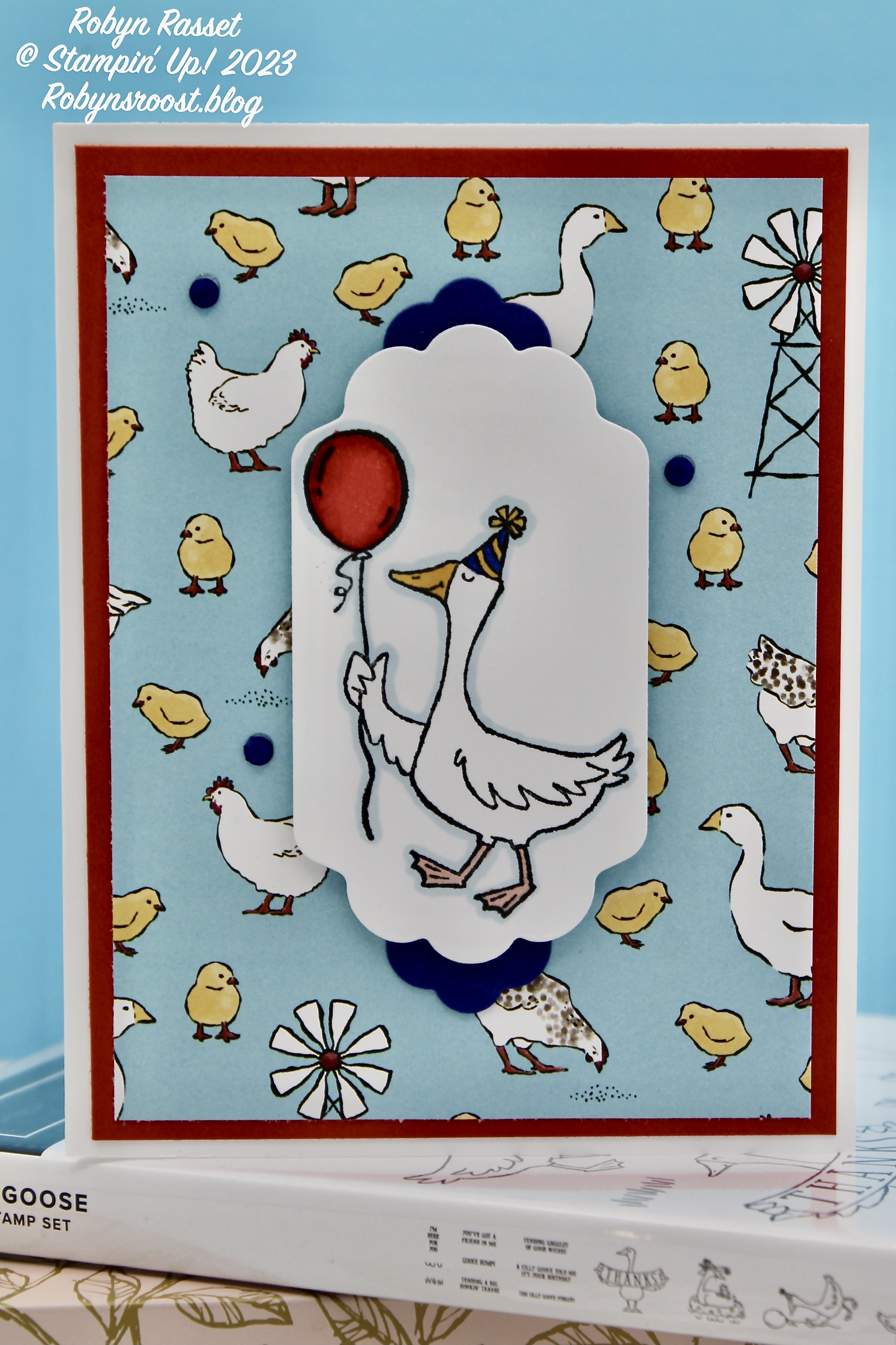 Silly Goose – Stamping@Robyn's Roost