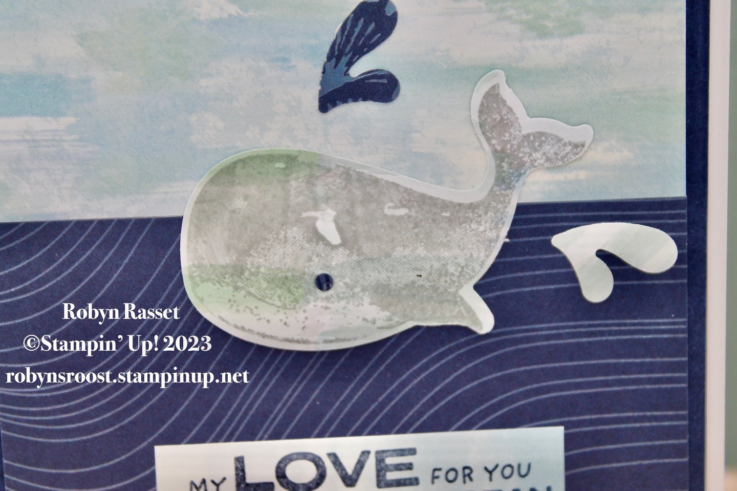 Whale Done Valentine – Stamping@Robyn's Roost