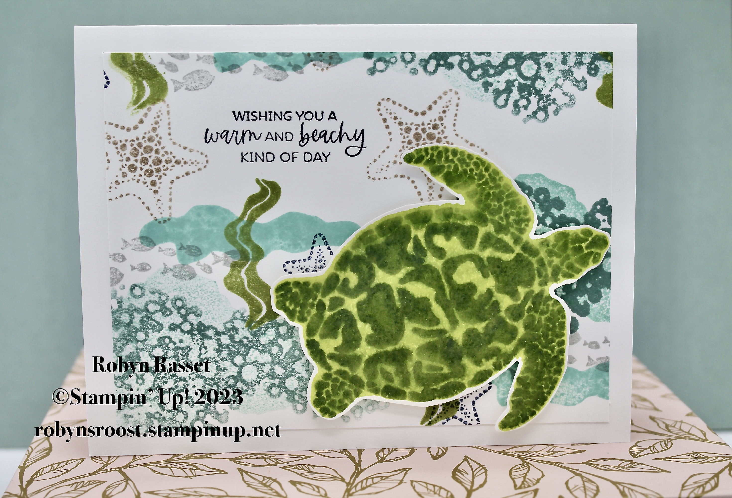 Sea Turtles – Stamping@Robyn's Roost