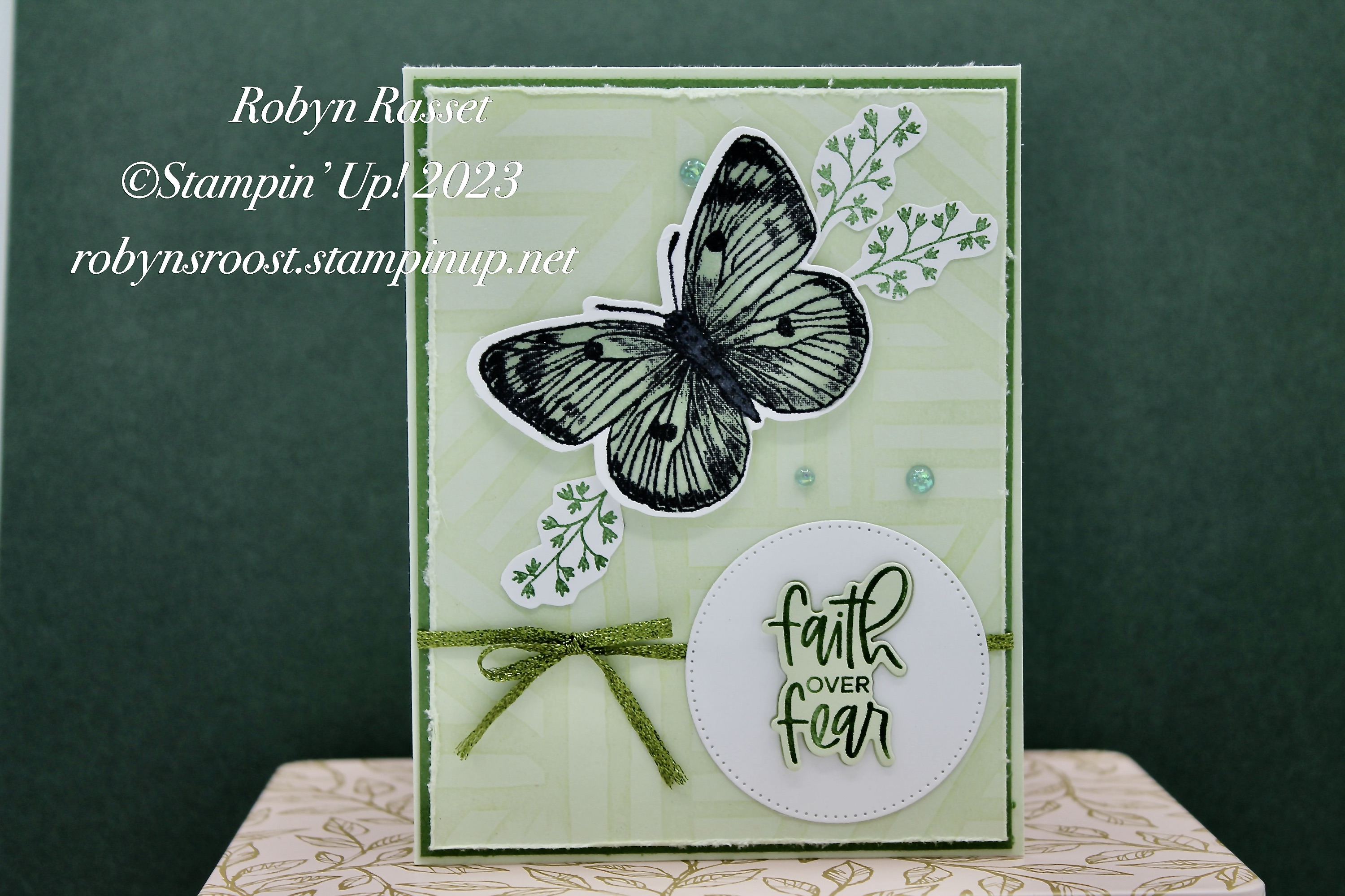 Colorful Options Challenge – Green – Stamping@Robyn's Roost