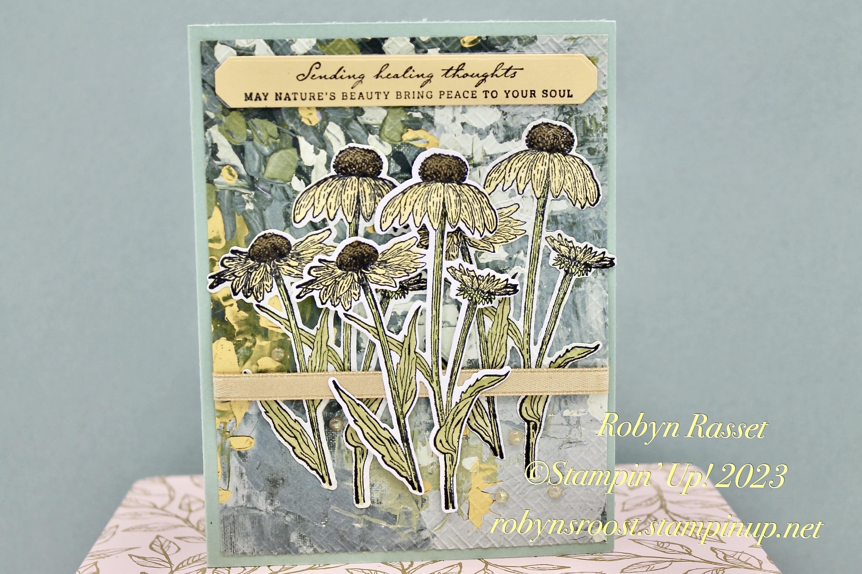 Embedded Embossing – Stamping@Robyn's Roost