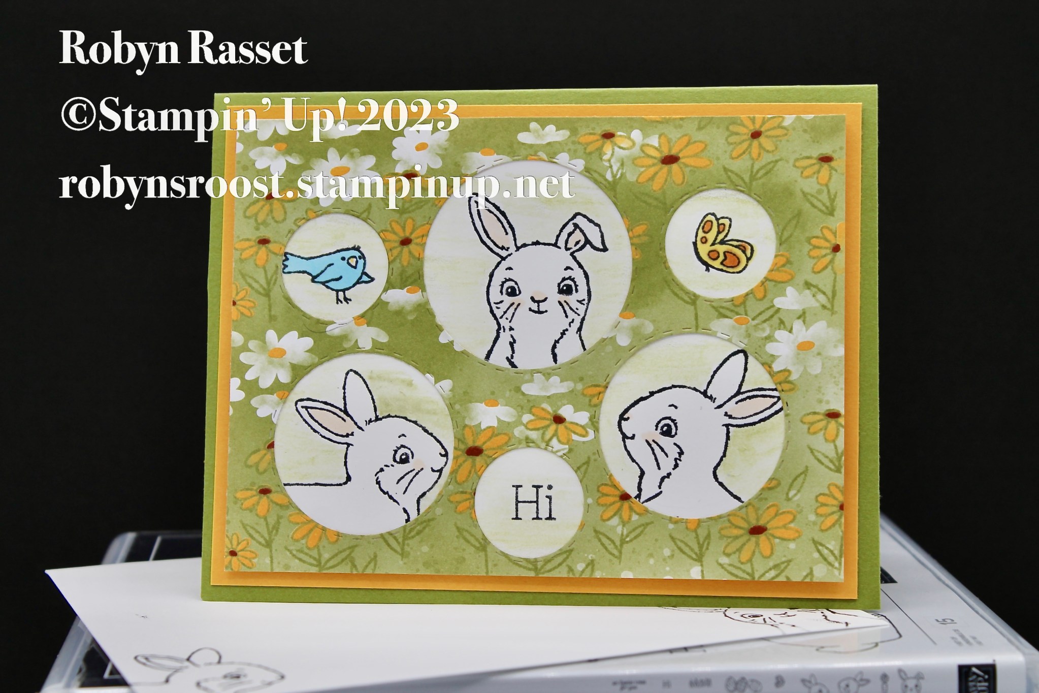 Easter Parade Day 2 – Stamping@Robyn's Roost