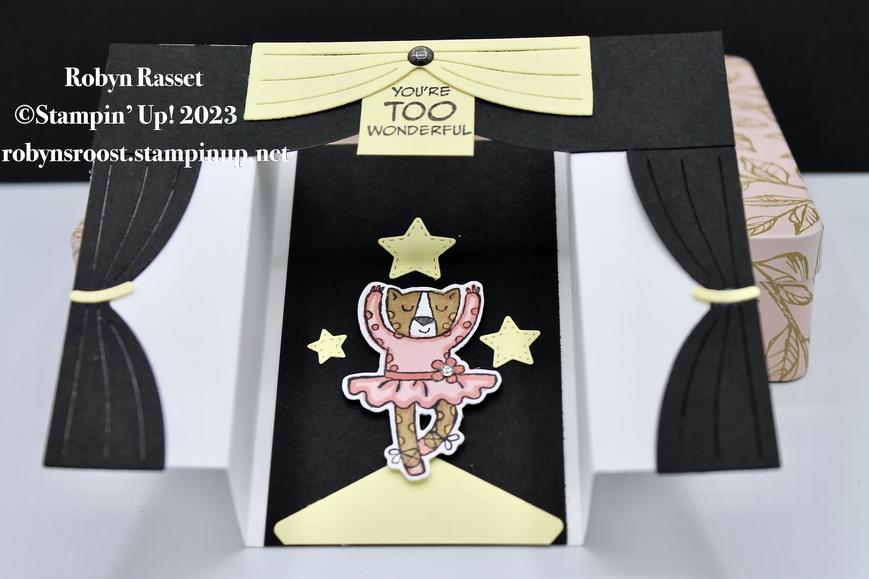 Curtain Call – Stamping@Robyn's Roost