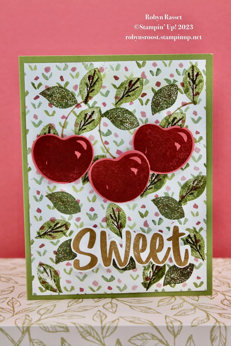 More Stamping on Patterned Paper – Stamping@Robyn's Roost