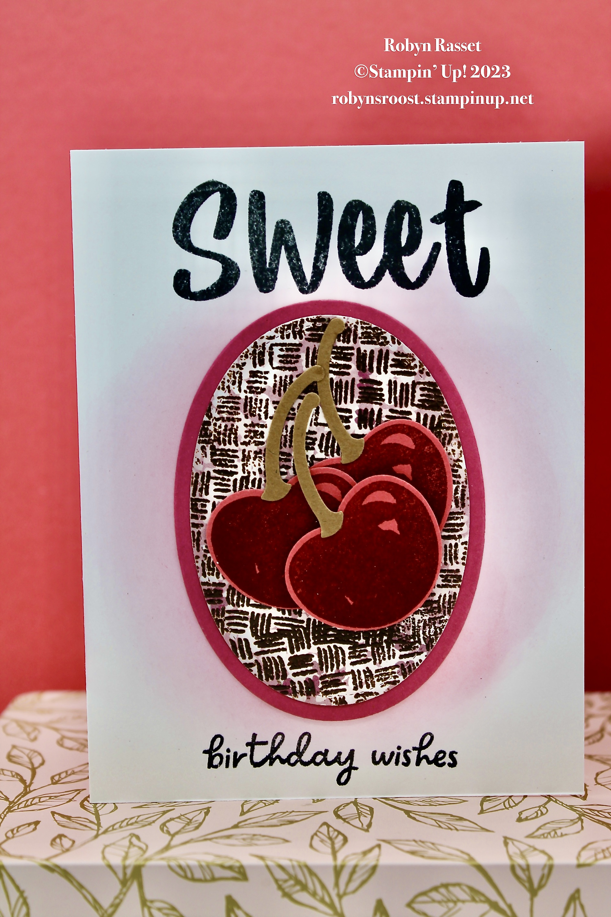 More Stamping on Patterned Paper – Stamping@Robyn's Roost