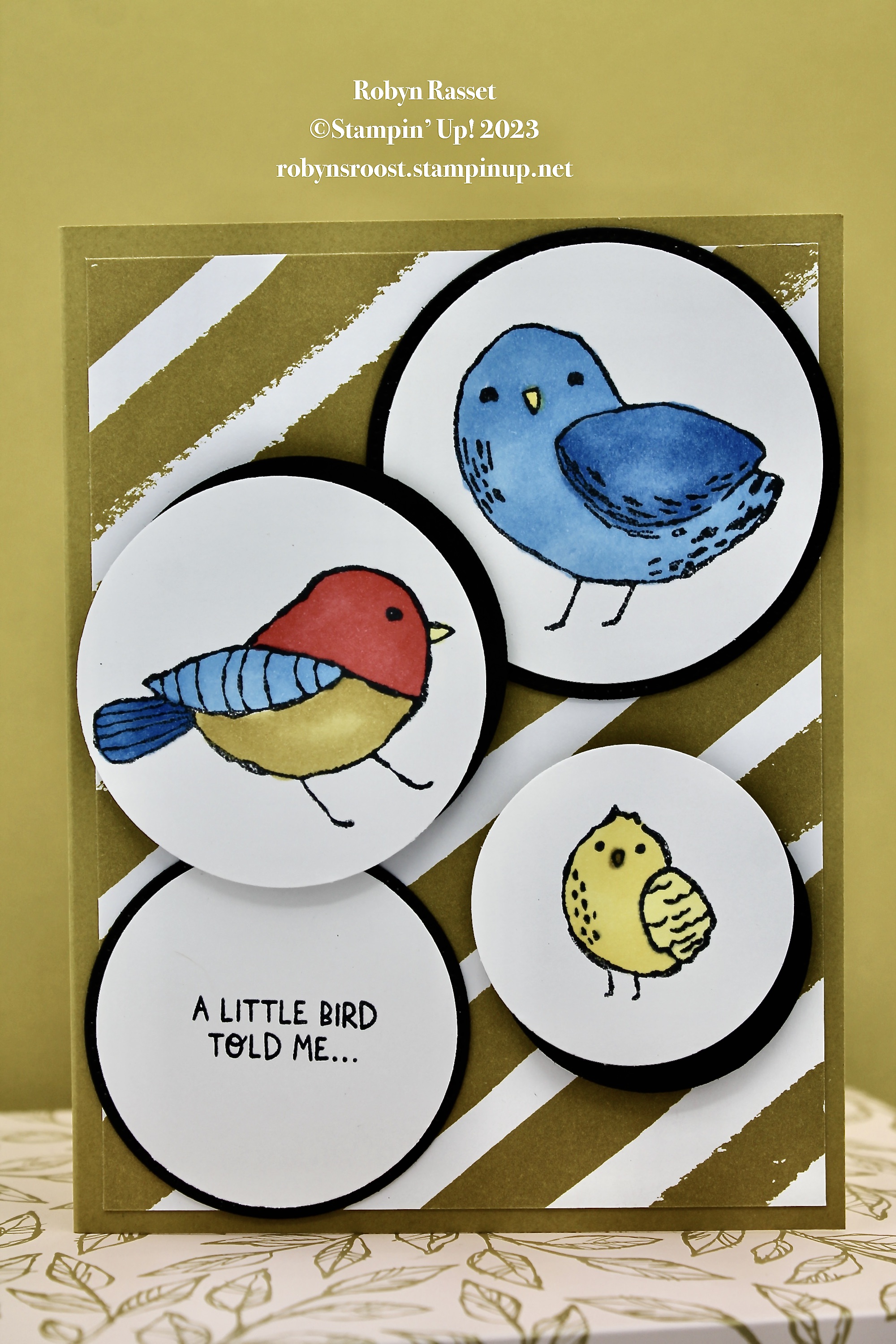 Bird’s Eye View – Stamping@Robyn's Roost