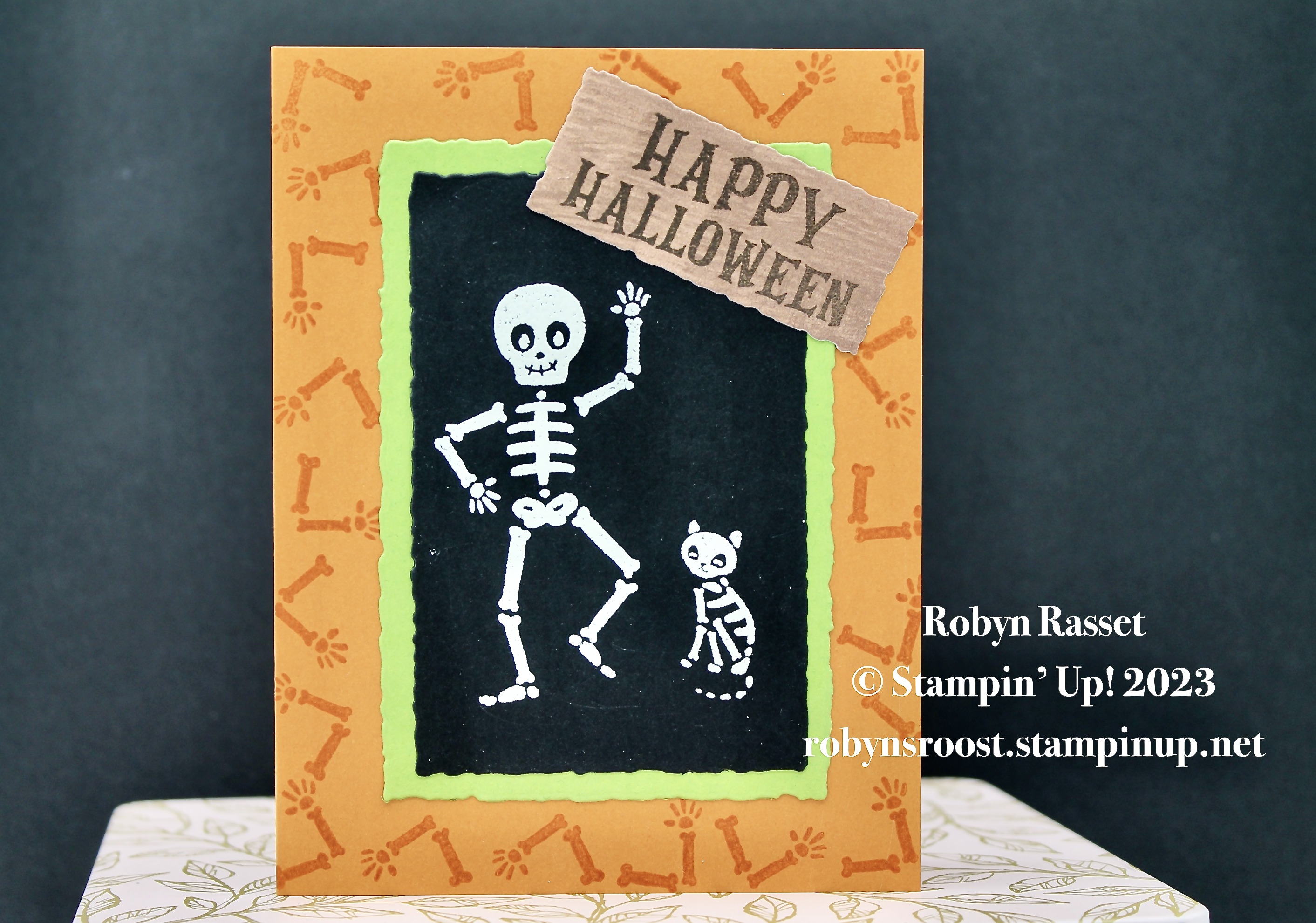 Bag of Bones – Stamping@Robyn's Roost