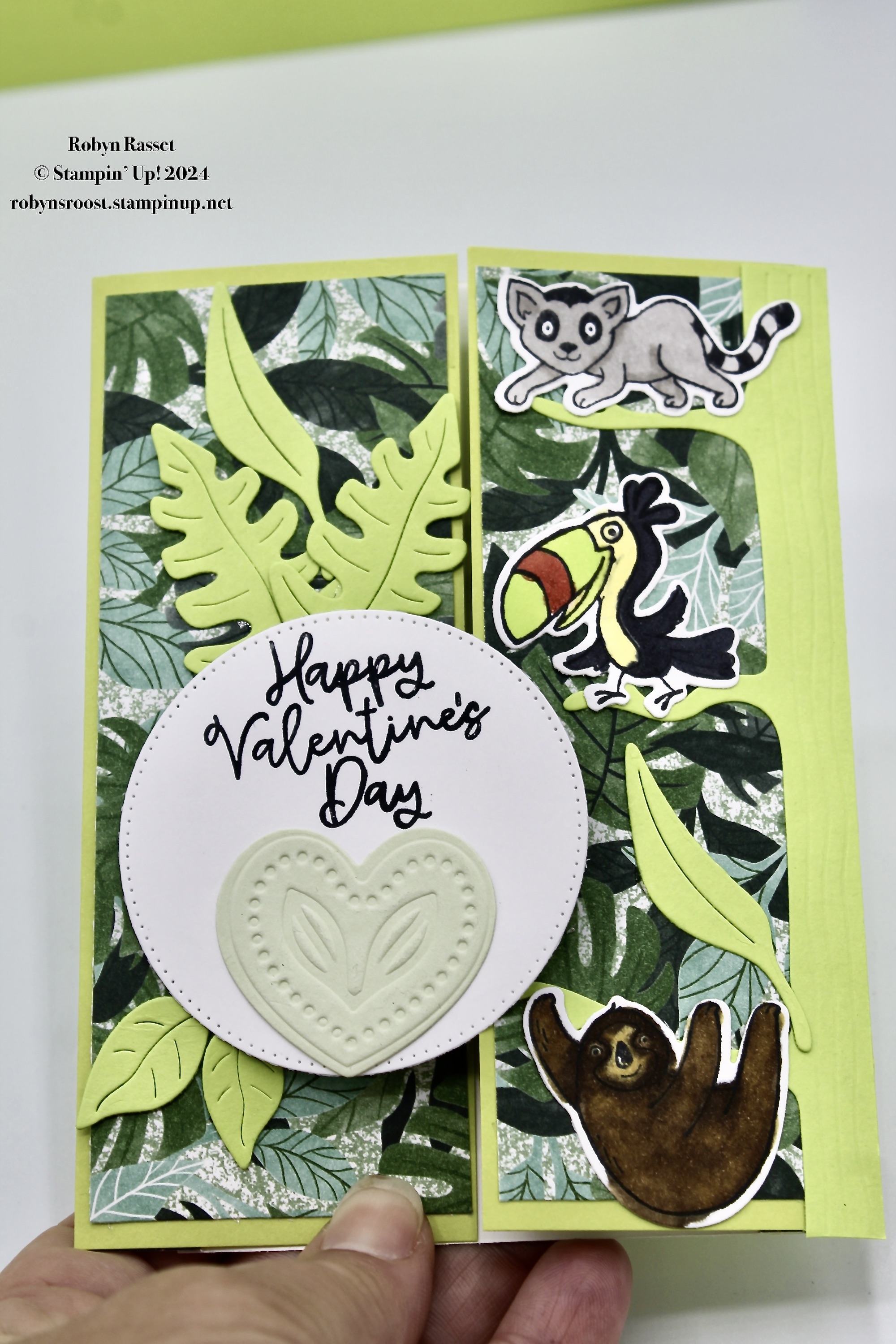 Jungle Pals Bi-Fold – Stamping@Robyn's Roost