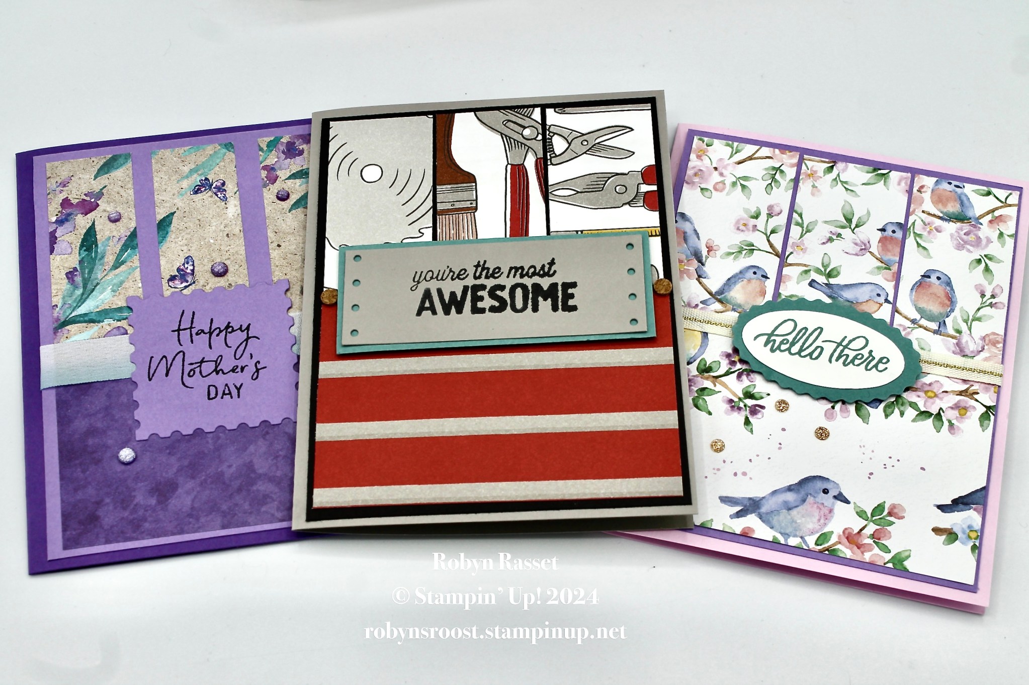 Facebook Live Card Layout No. 1 – Stamping@Robyn's Roost