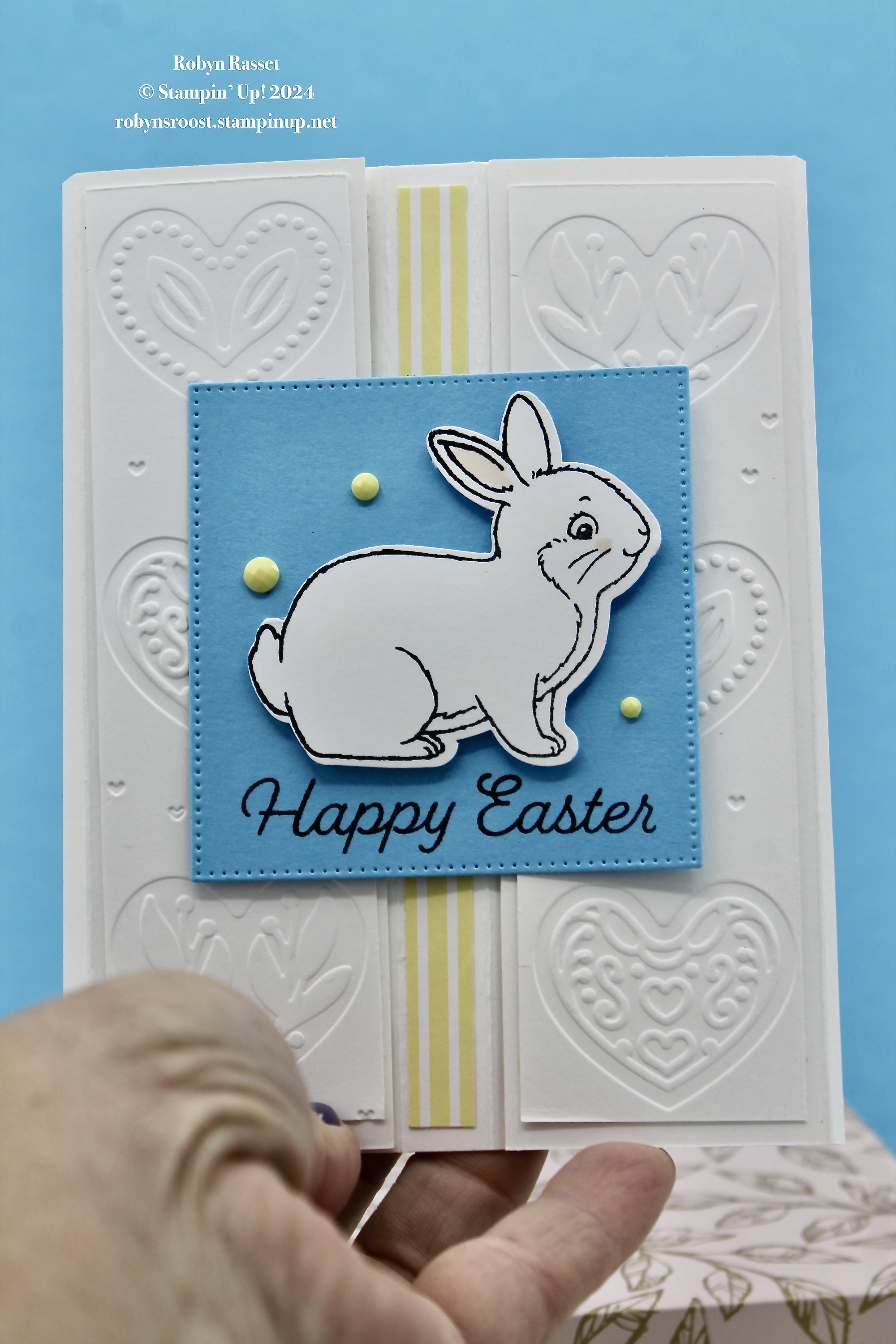 Happy Easter Fun Fold – Stamping@Robyn's Roost
