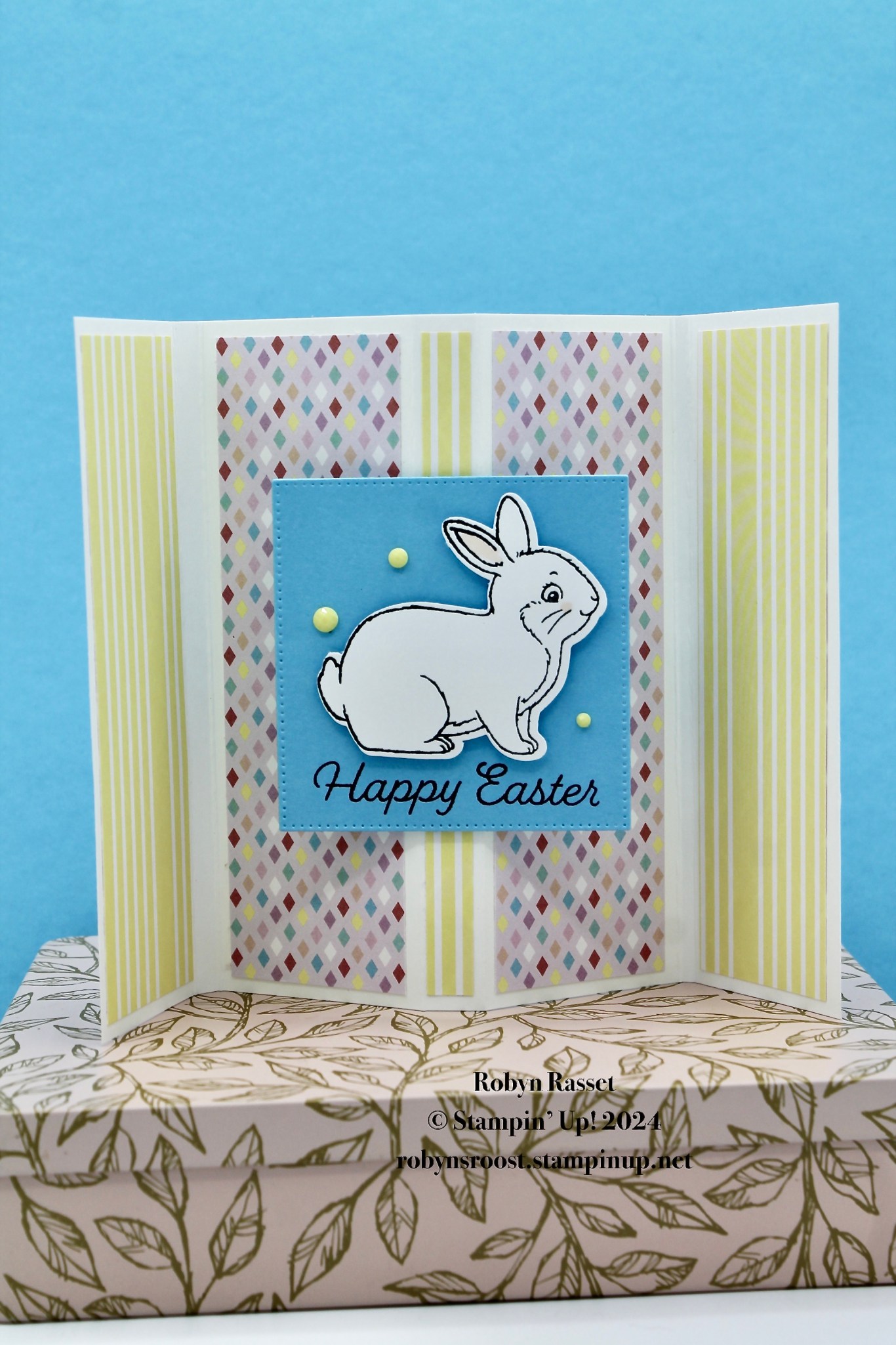 Happy Easter Fun Fold – Stamping@Robyn's Roost
