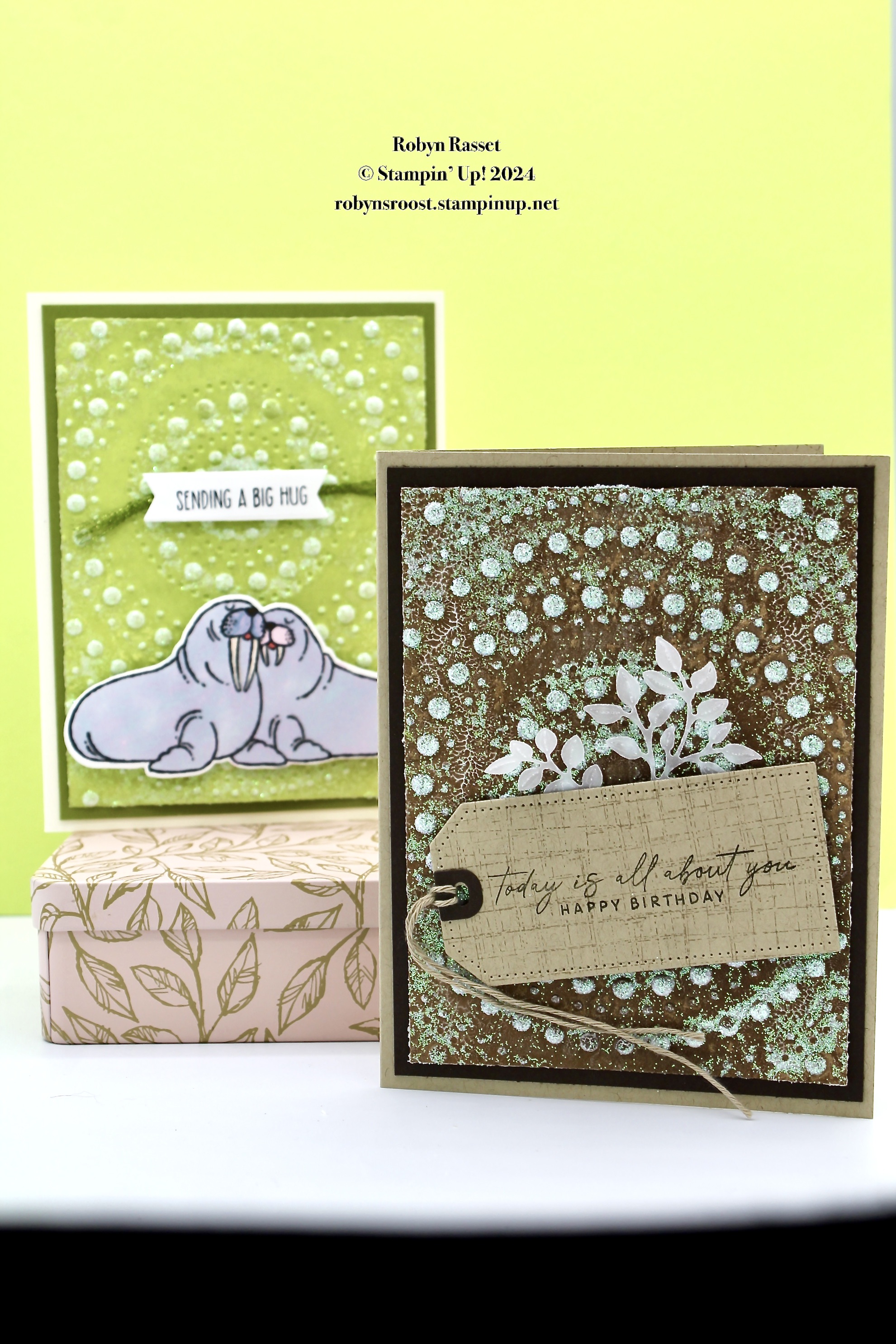 Embossing Paste Technique – Stamping@Robyn's Roost