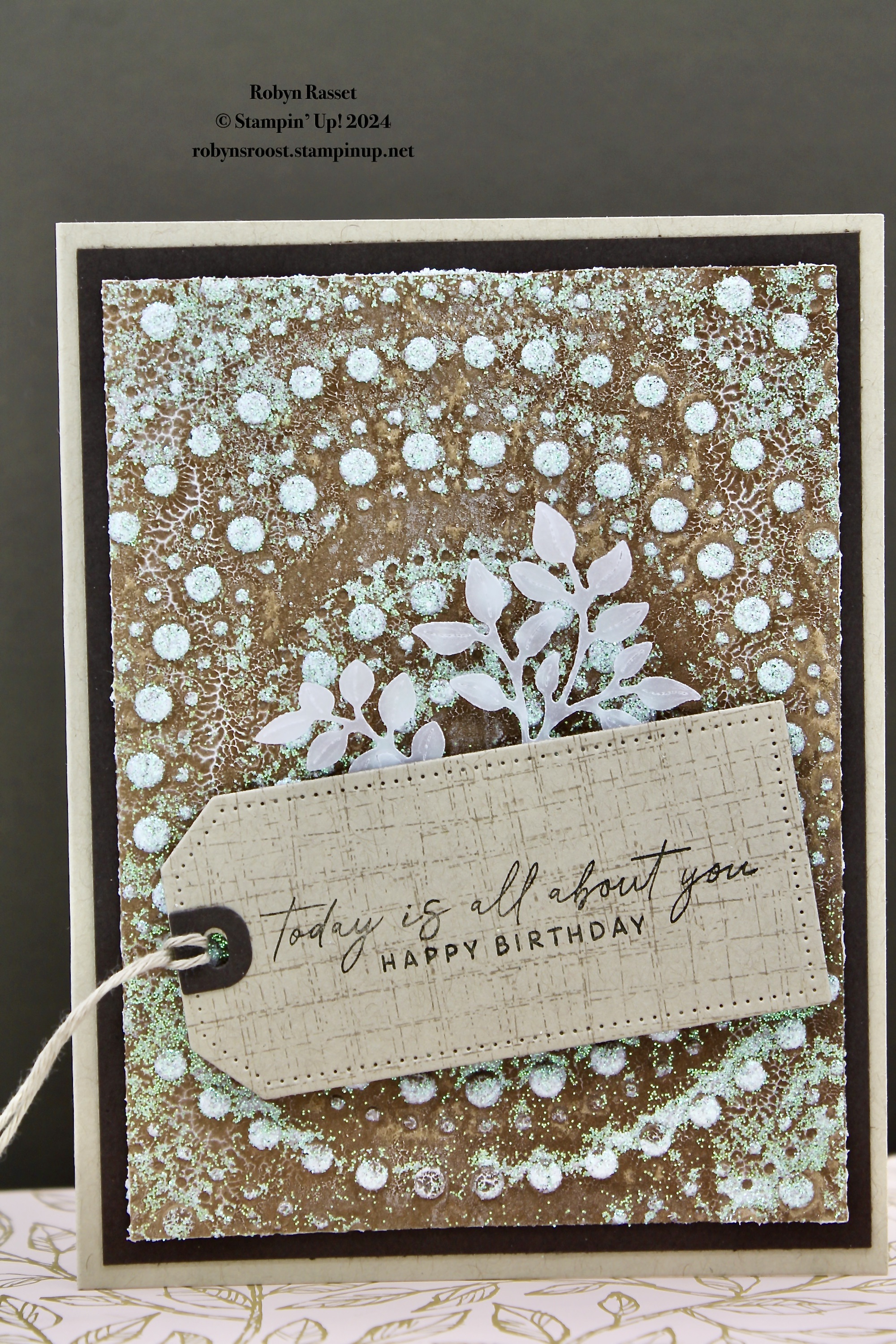 Embossing Paste Technique – Stamping@Robyn's Roost
