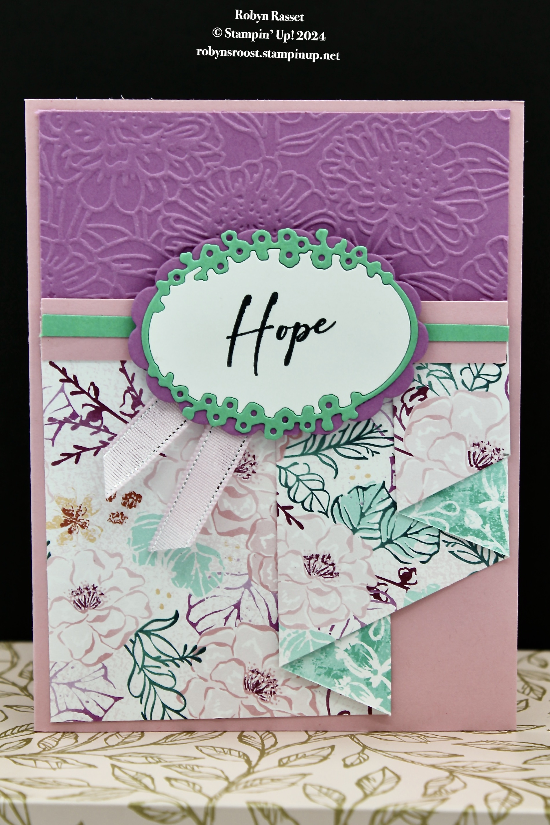 Faith, Love, & Hope – Stamping@Robyn's Roost