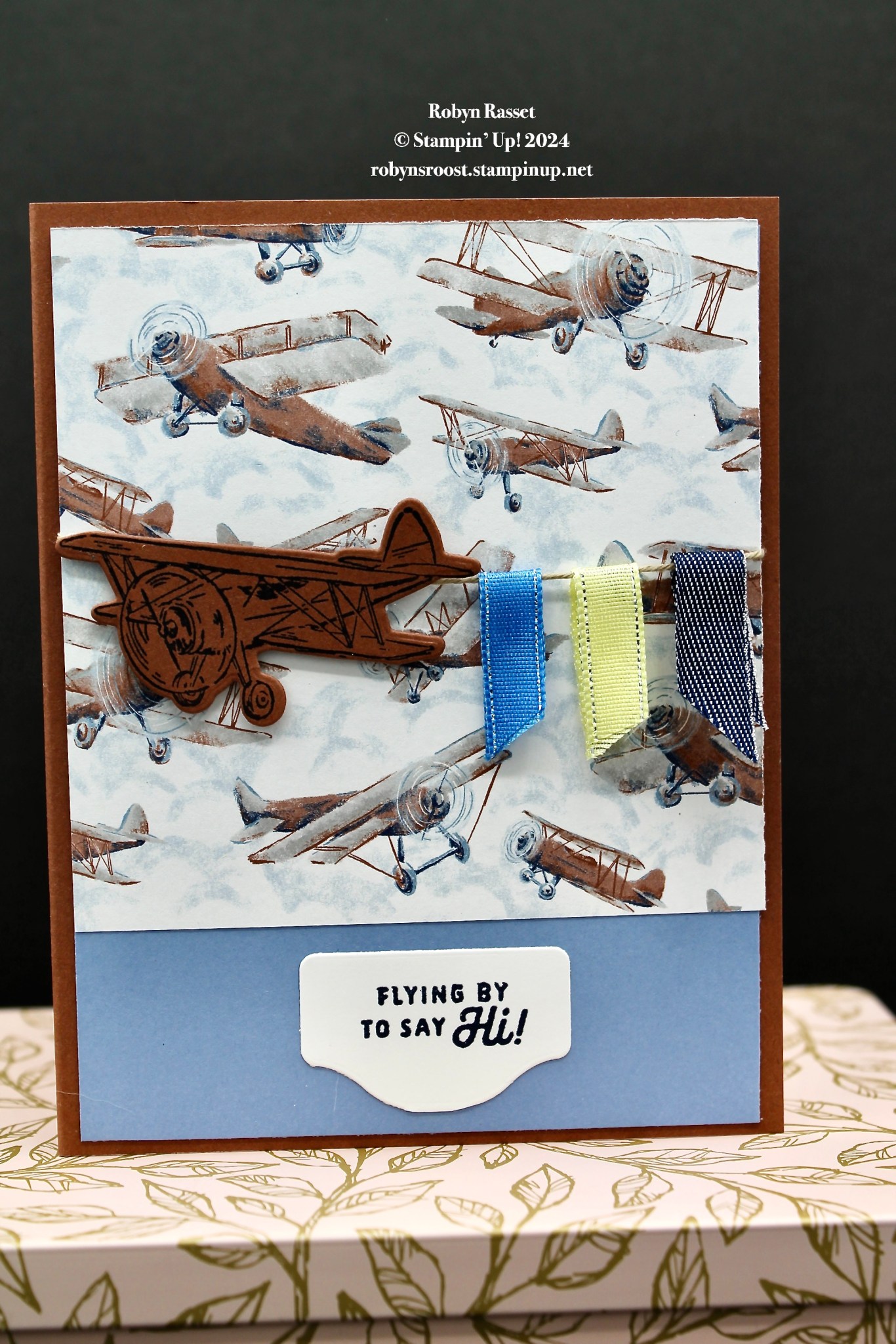 Ribbon Flags – Stamping@Robyn's Roost